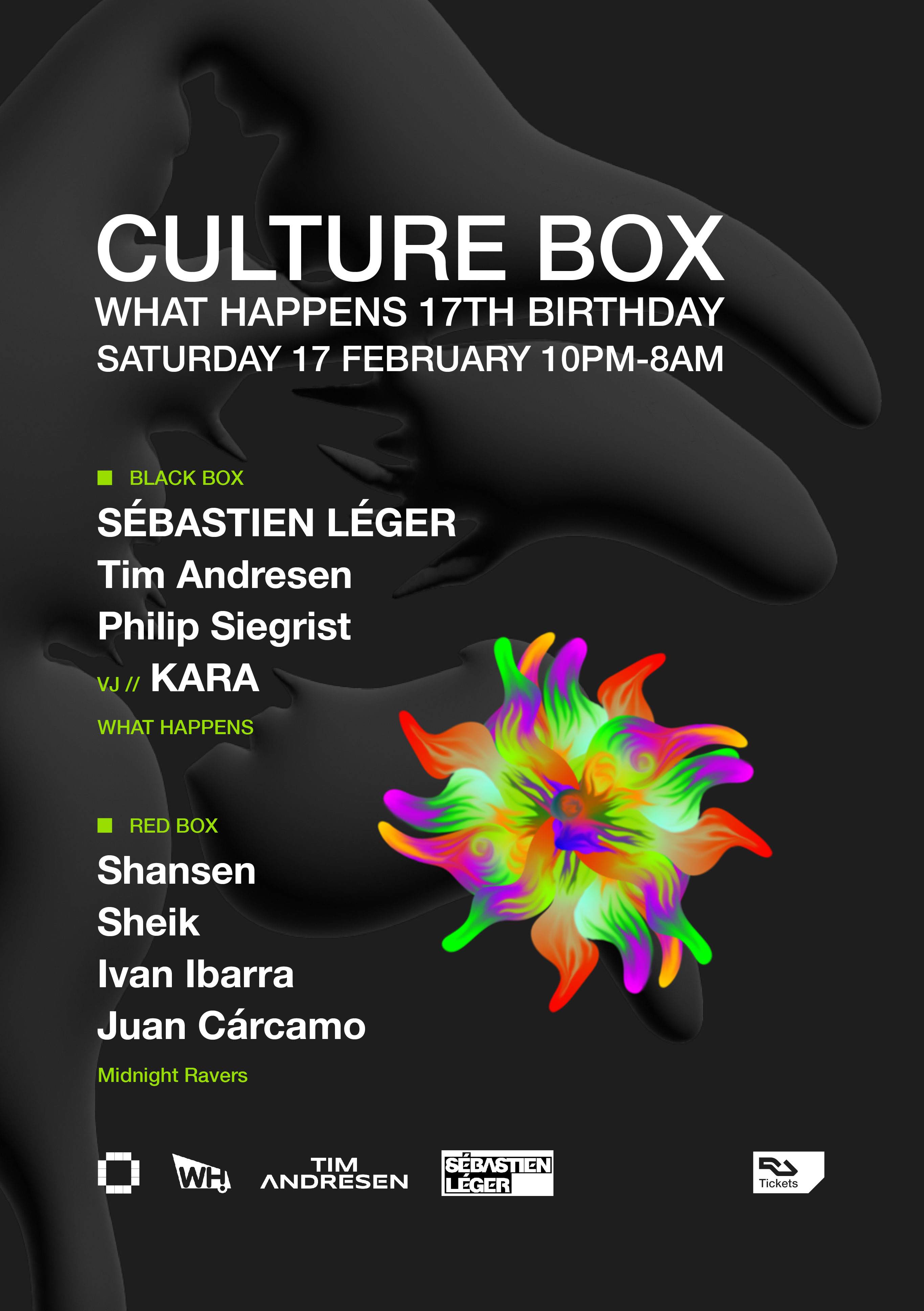 What Happens 17th Birthday: Sébastien Léger / Tim Andresen / Philip ...