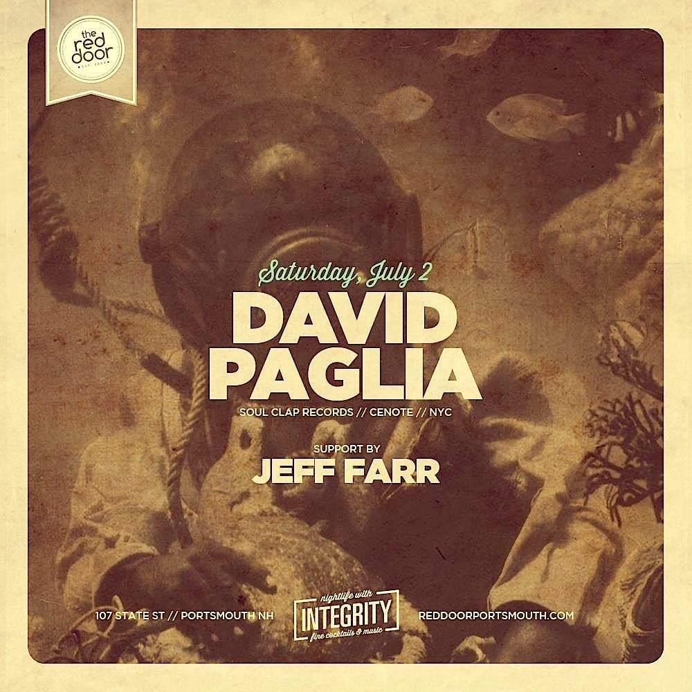 The Red Door presents David Paglia (Soul Clap Records) & Jeff Farr ...