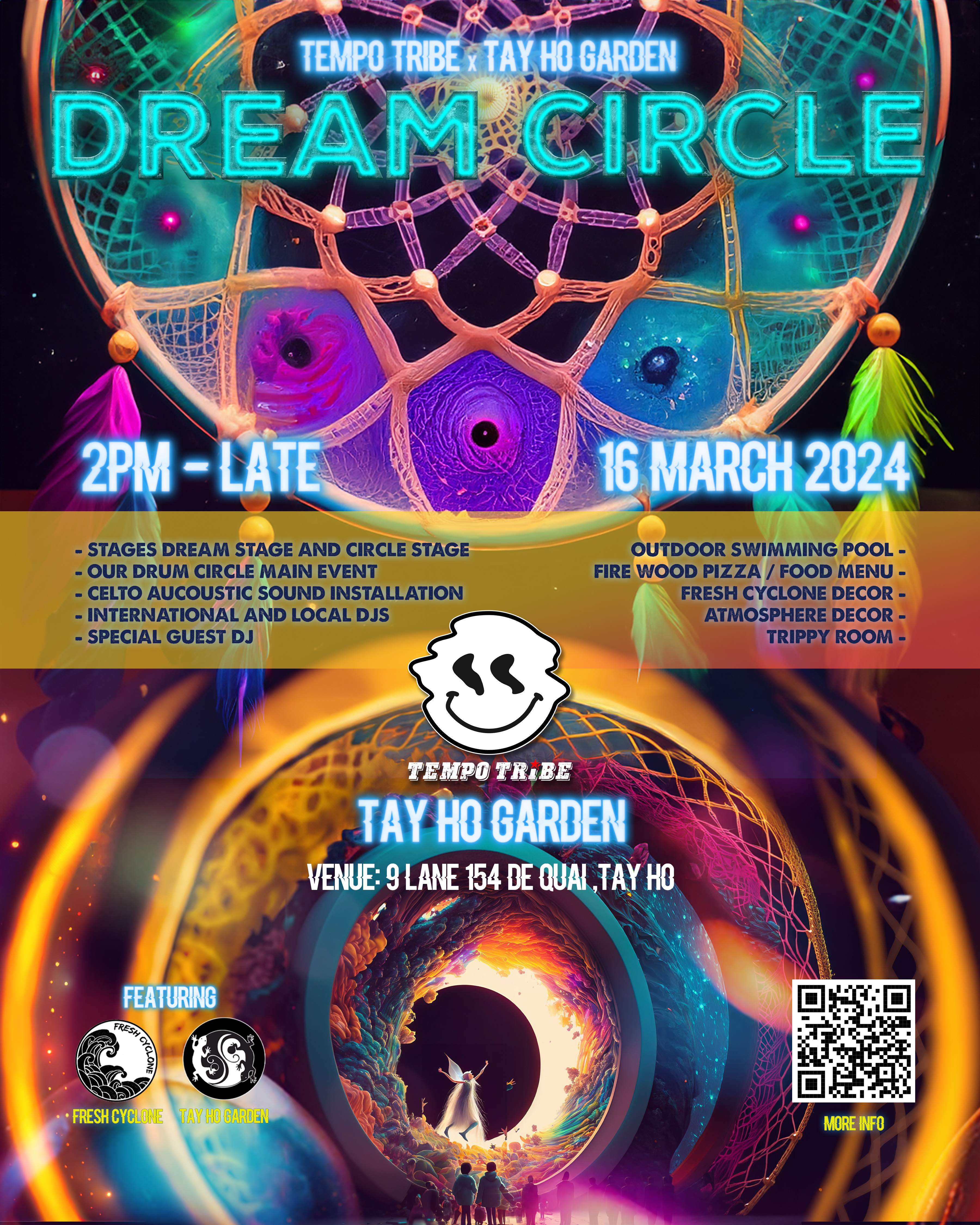 Dream Circle Music Festival at TBA - Sala Nature Garden, Tay Ho , Vietnam, Vietnam