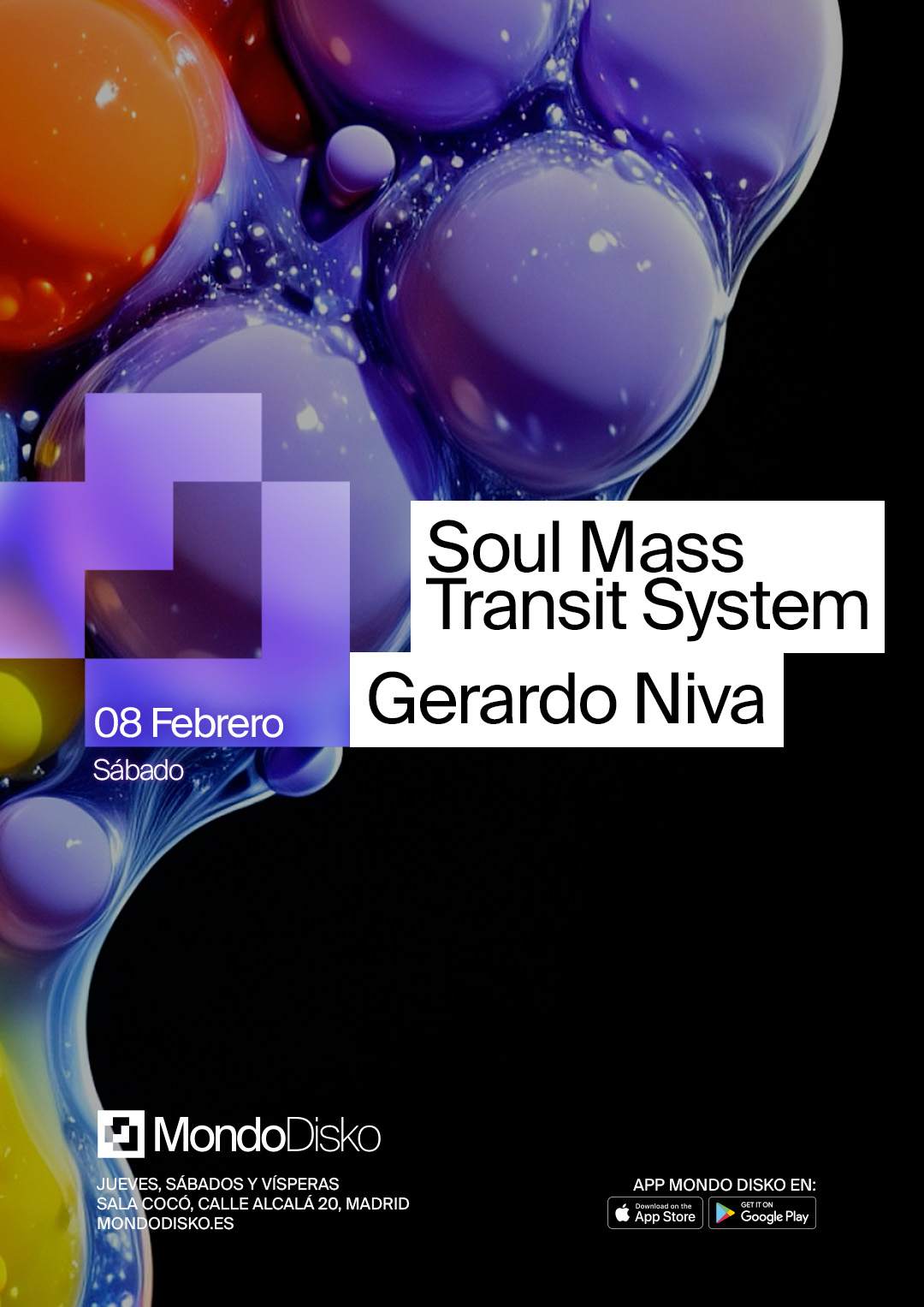 Soul Mass Transit System / Gerardo Niva at Mondo, Madrid