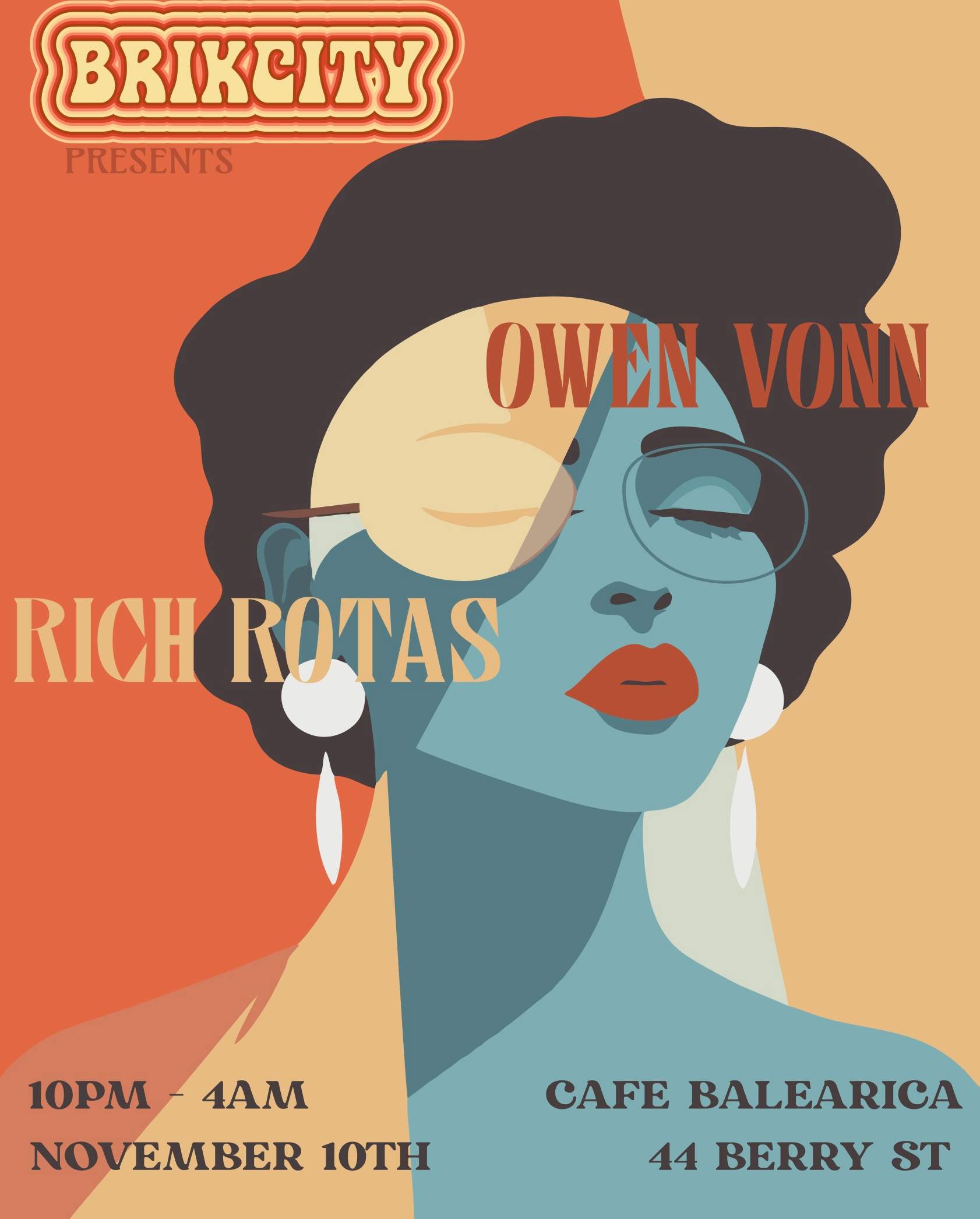 BRIKCITY at Cafe Balearica at Café Balearica, New York City