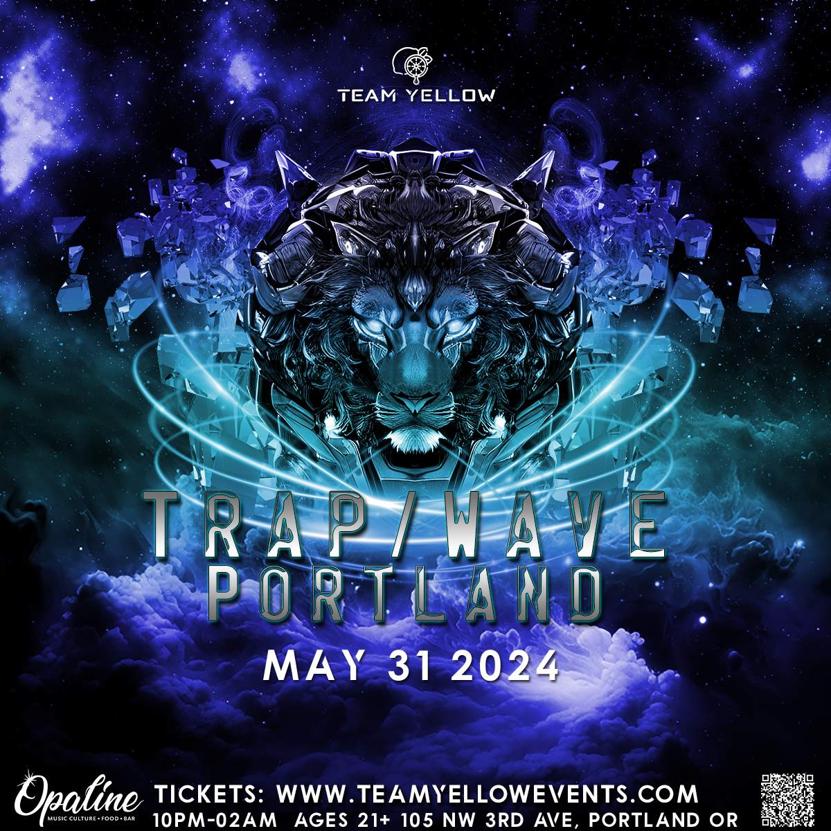 Team Yellow: Trap/Wave Portland at Opaline, Portland