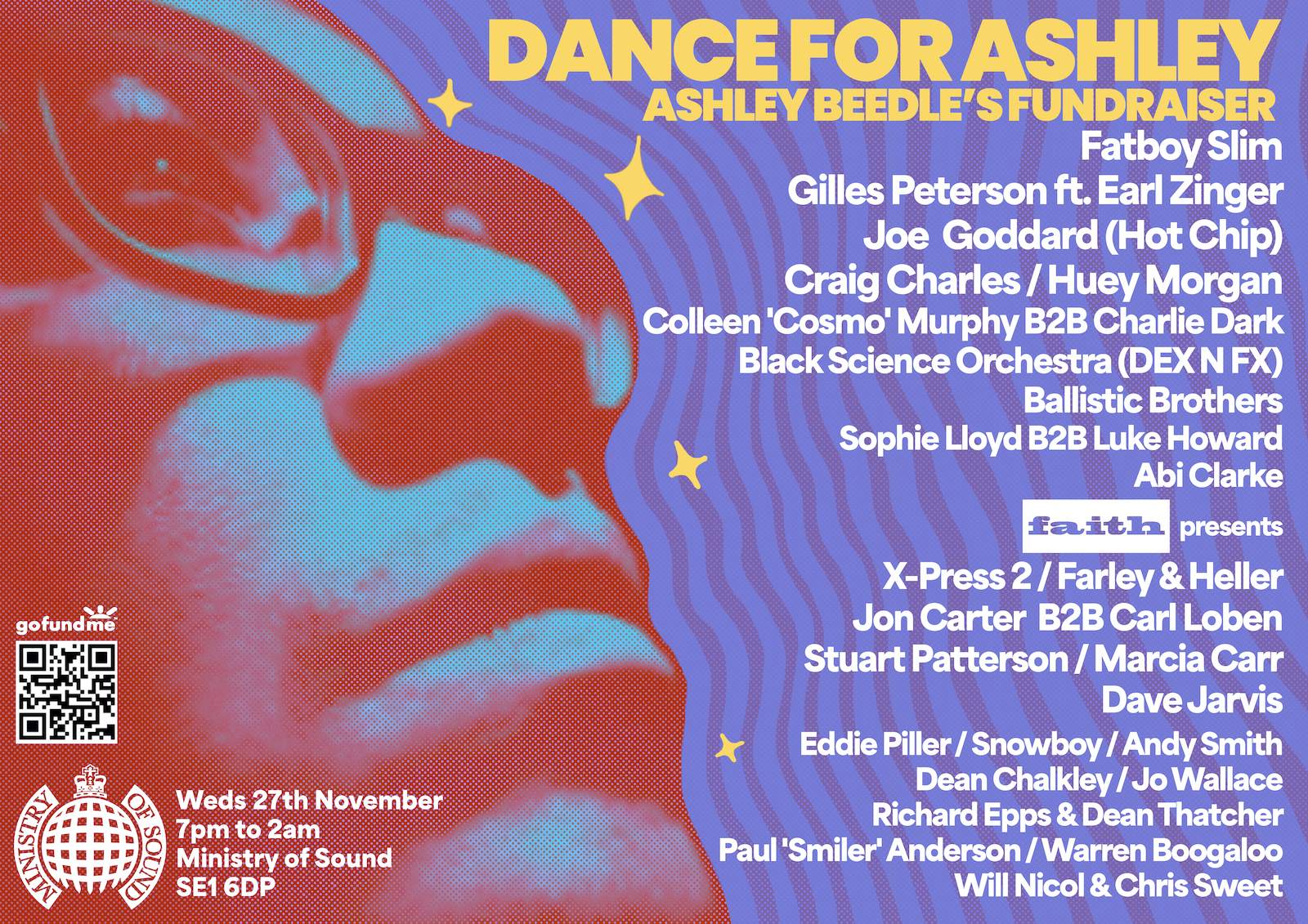 DANCE FOR ASHLEY at Ministry Of Sound, London