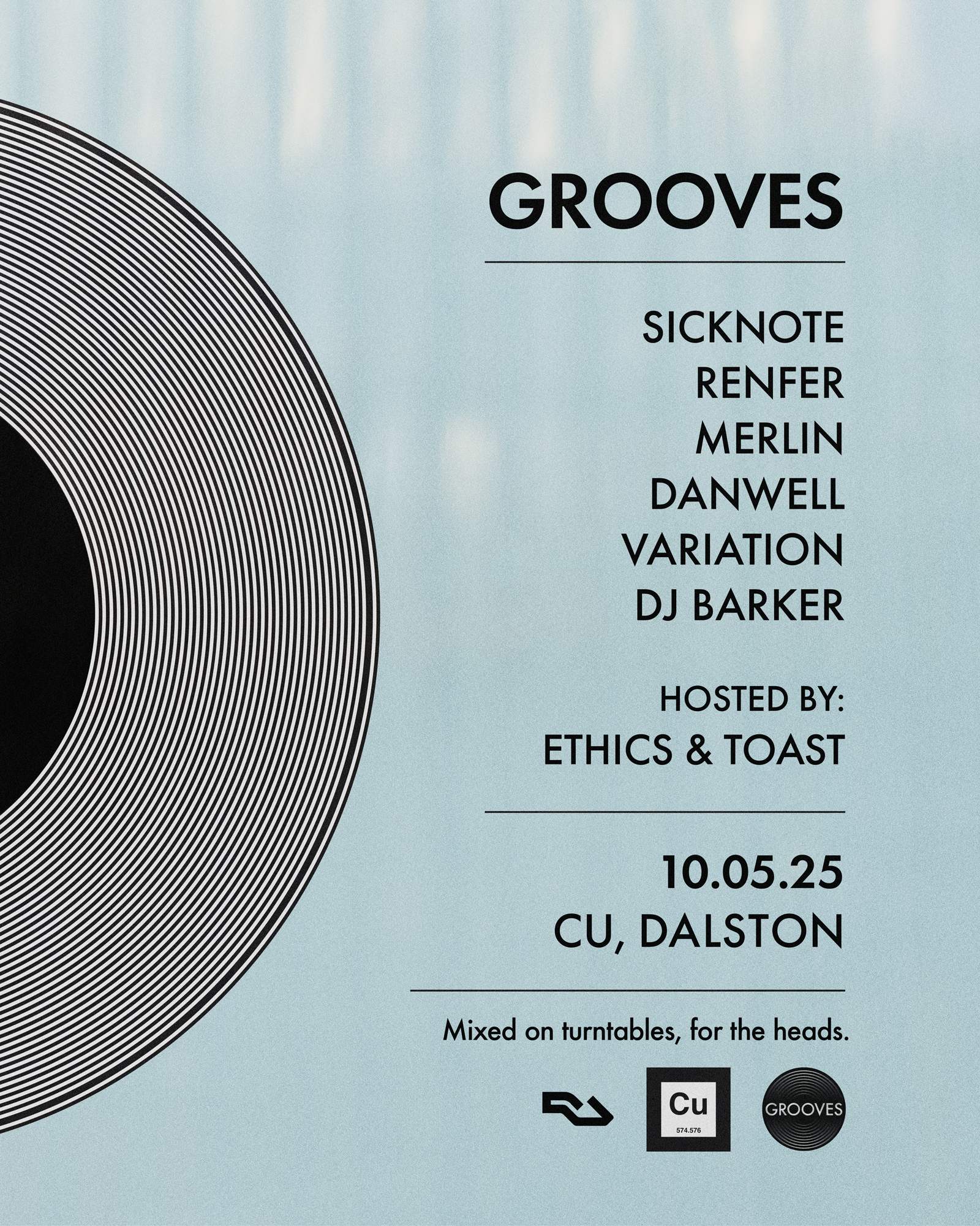 Grooves #13: Sicknote, DJ Barker and residents [turntable-only, dnb ...