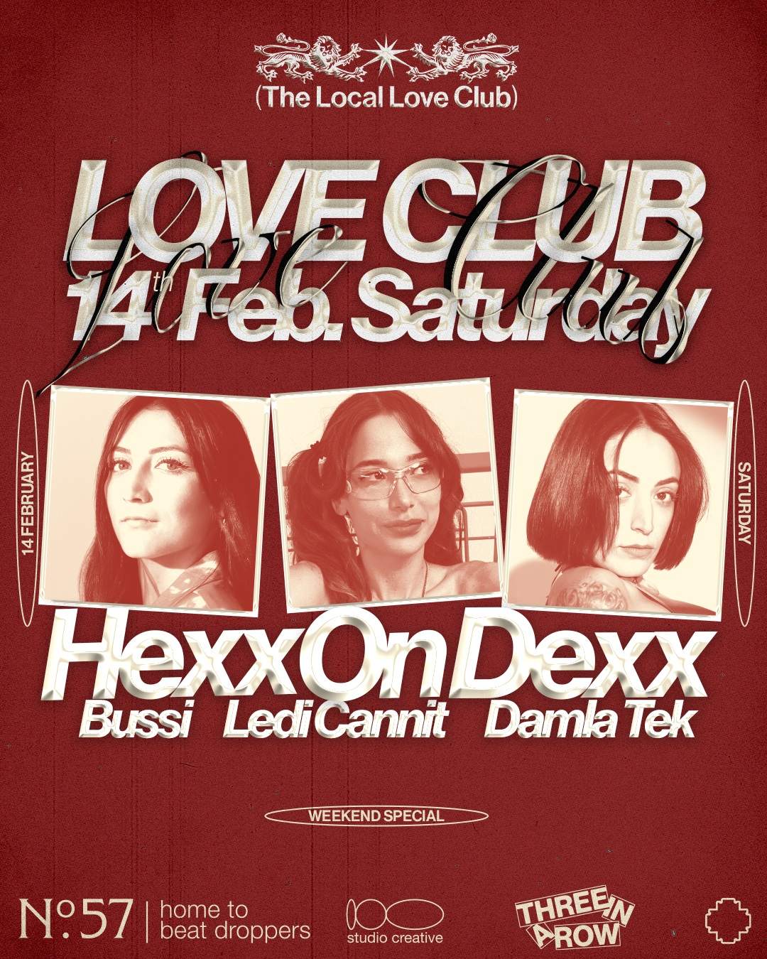 Love Club: Hexx On Dexx at No57, Izmir