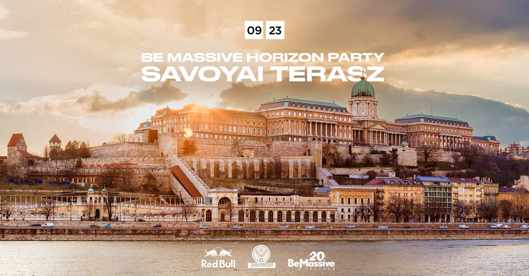 Be Massive Horizon party en TBA - Savoyai Terasz, Budapest