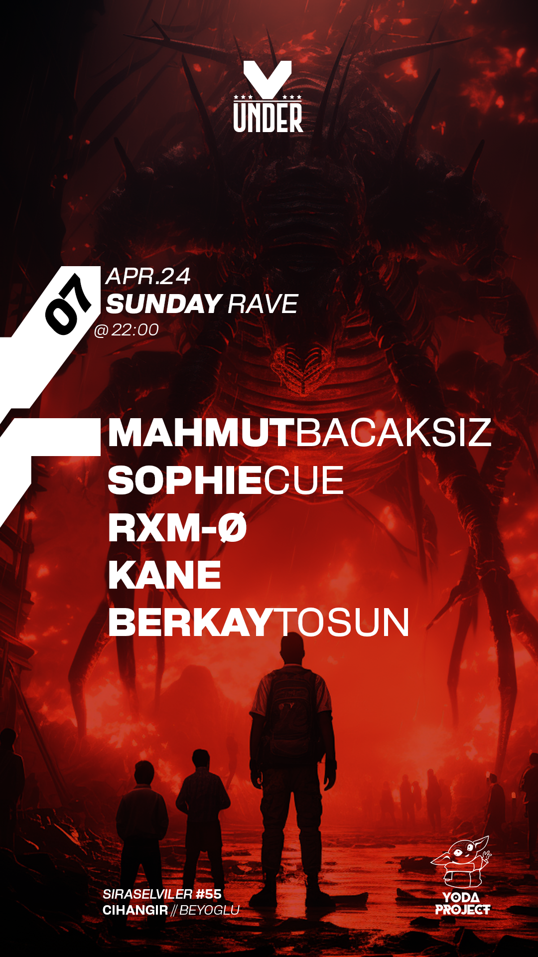 Sunday Rave at Under Istanbul, Istanbul