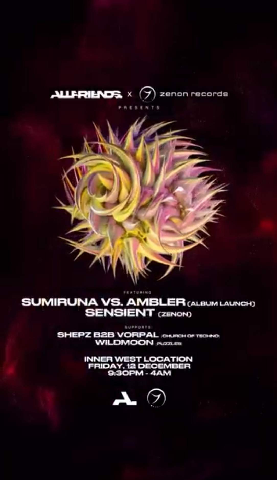 Allfriends x Zenon Records Present: Sumiruna vs Ambler Album Launch at ...