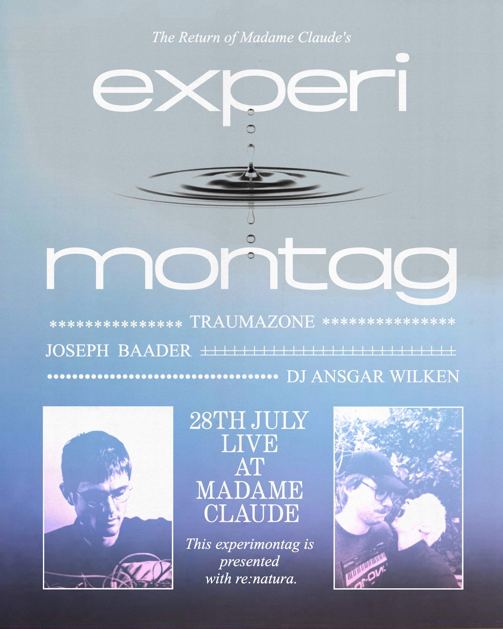 Experimontag with Joseph Baader + TraumaZone + Ansgar Wilken (DJ Set ...
