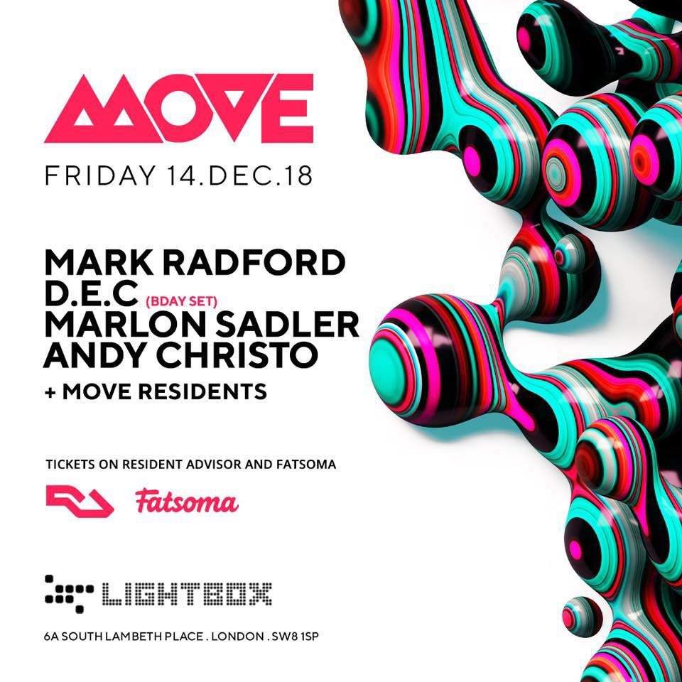Move & Lightbox Christmas Party Ft. Mark Radford en Lightbox, London