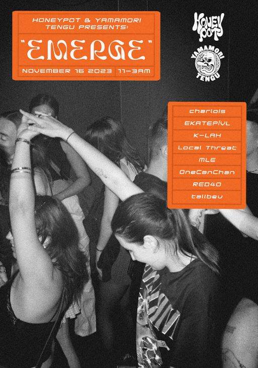 HONEYPOT & Tengu presents: EMERGE bei Yamamori Tengu, Dublin