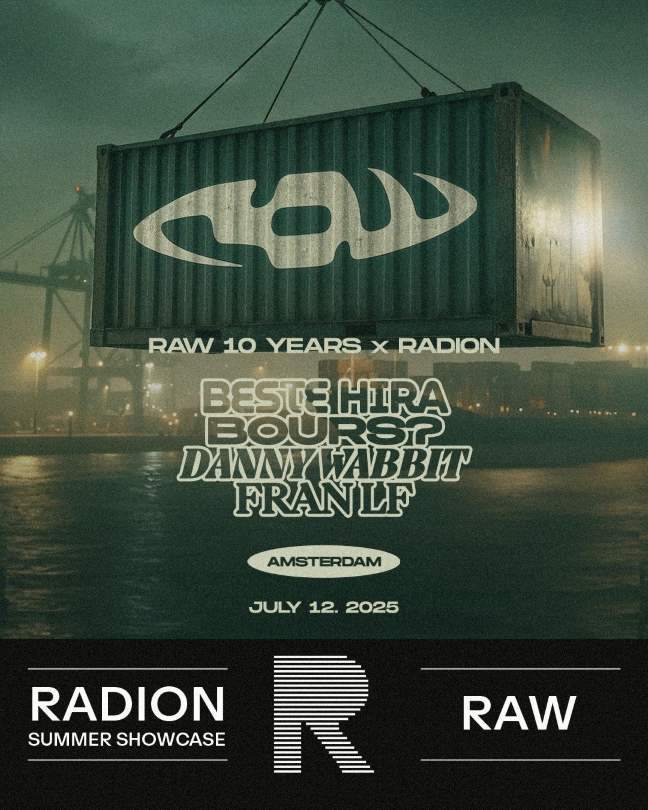 RADION SHOWCASE RAW bij RADION, Amsterdam