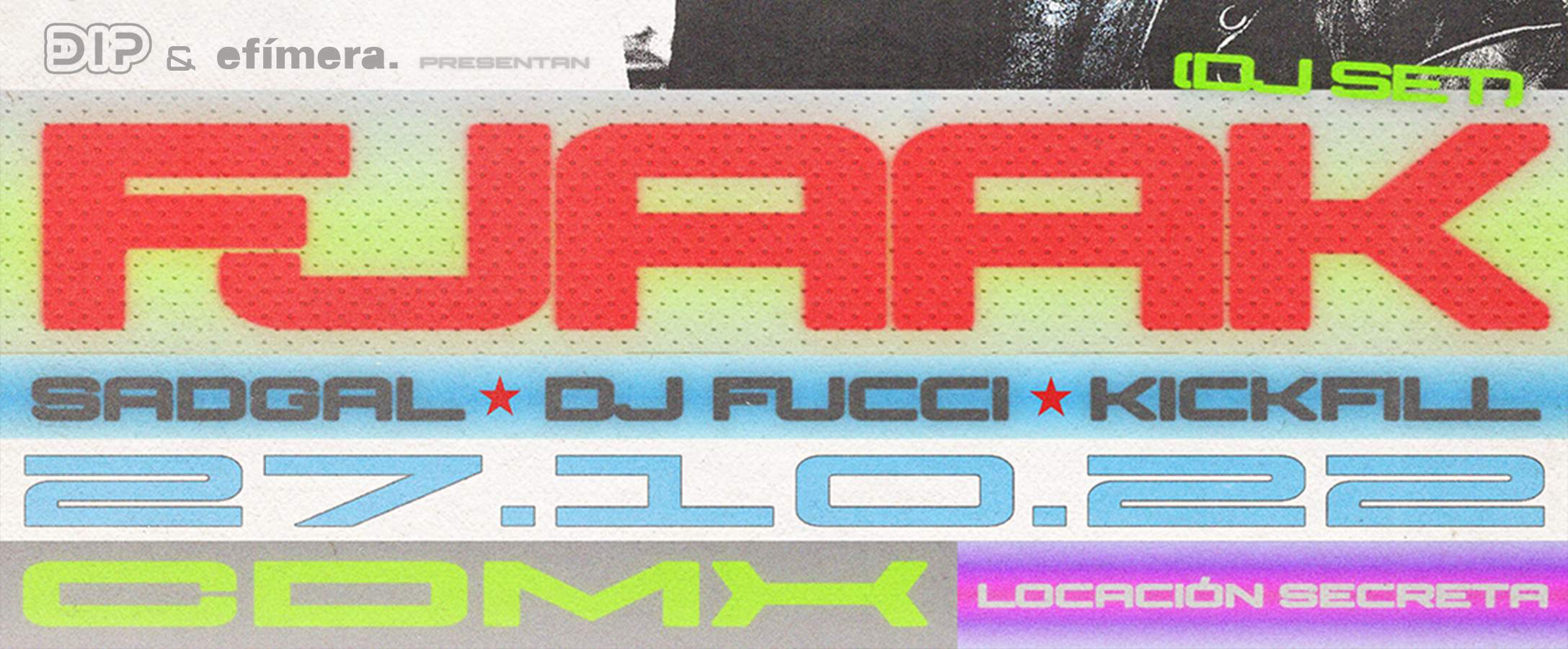 FJAAK DJ SET CDMX 2022 at Pino 479, Mexico City