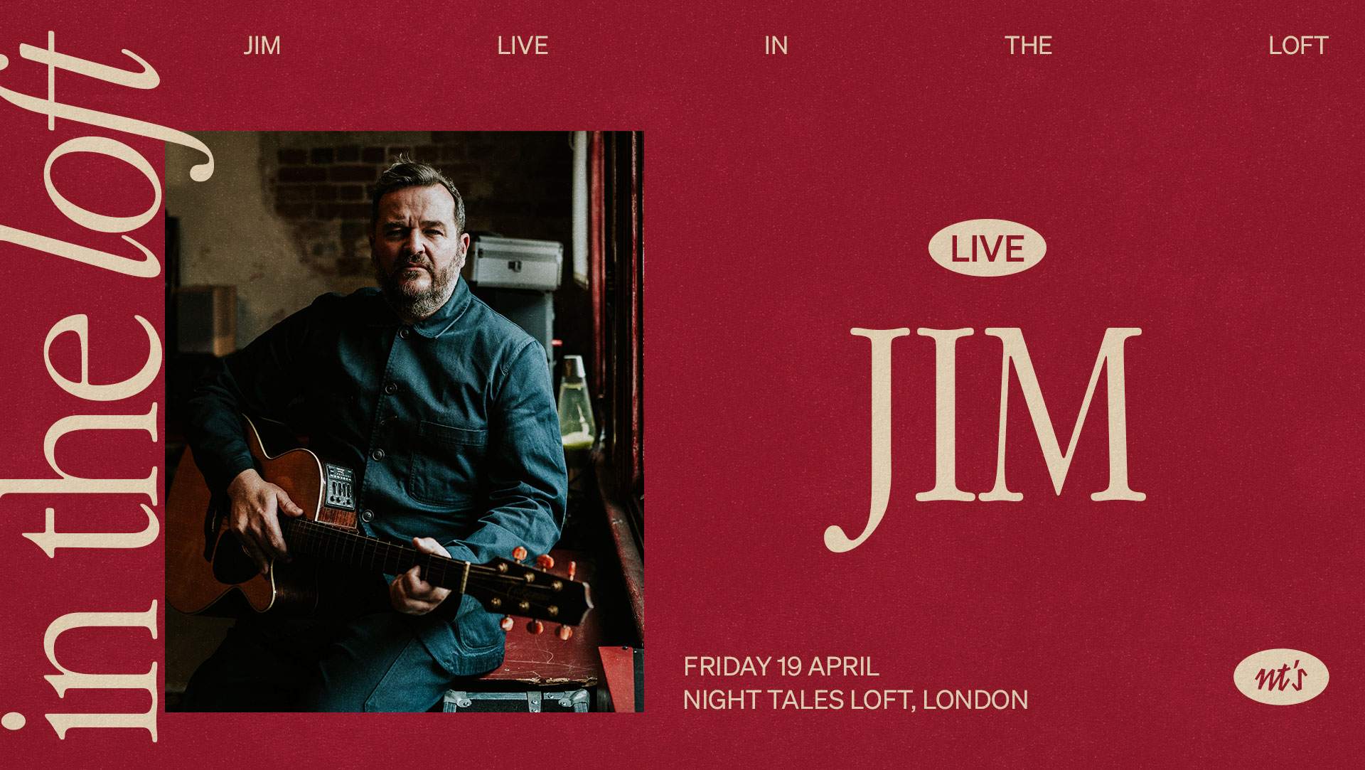 in the loft: JIM (Live) at Night Tales Loft, London