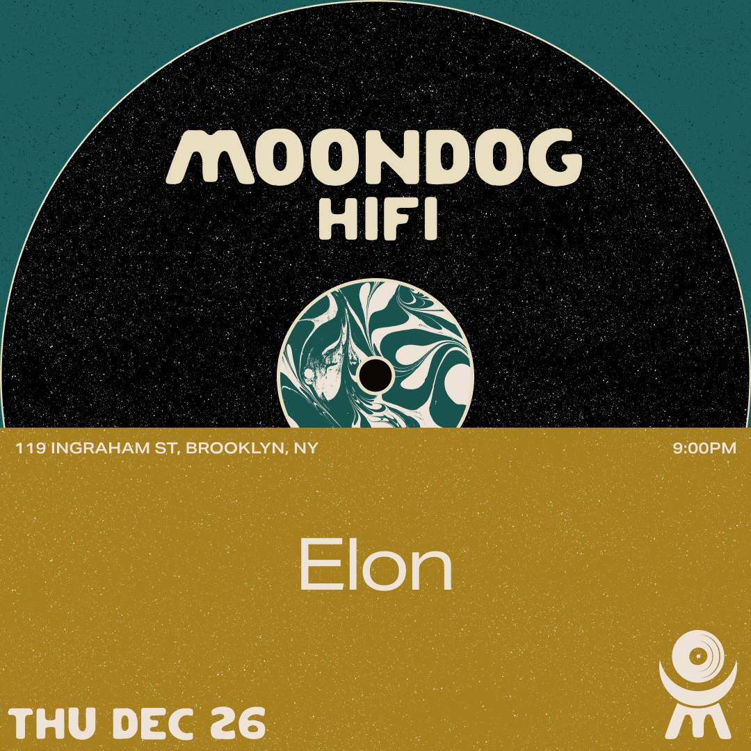 Elon at Moondog Hifi, New York City