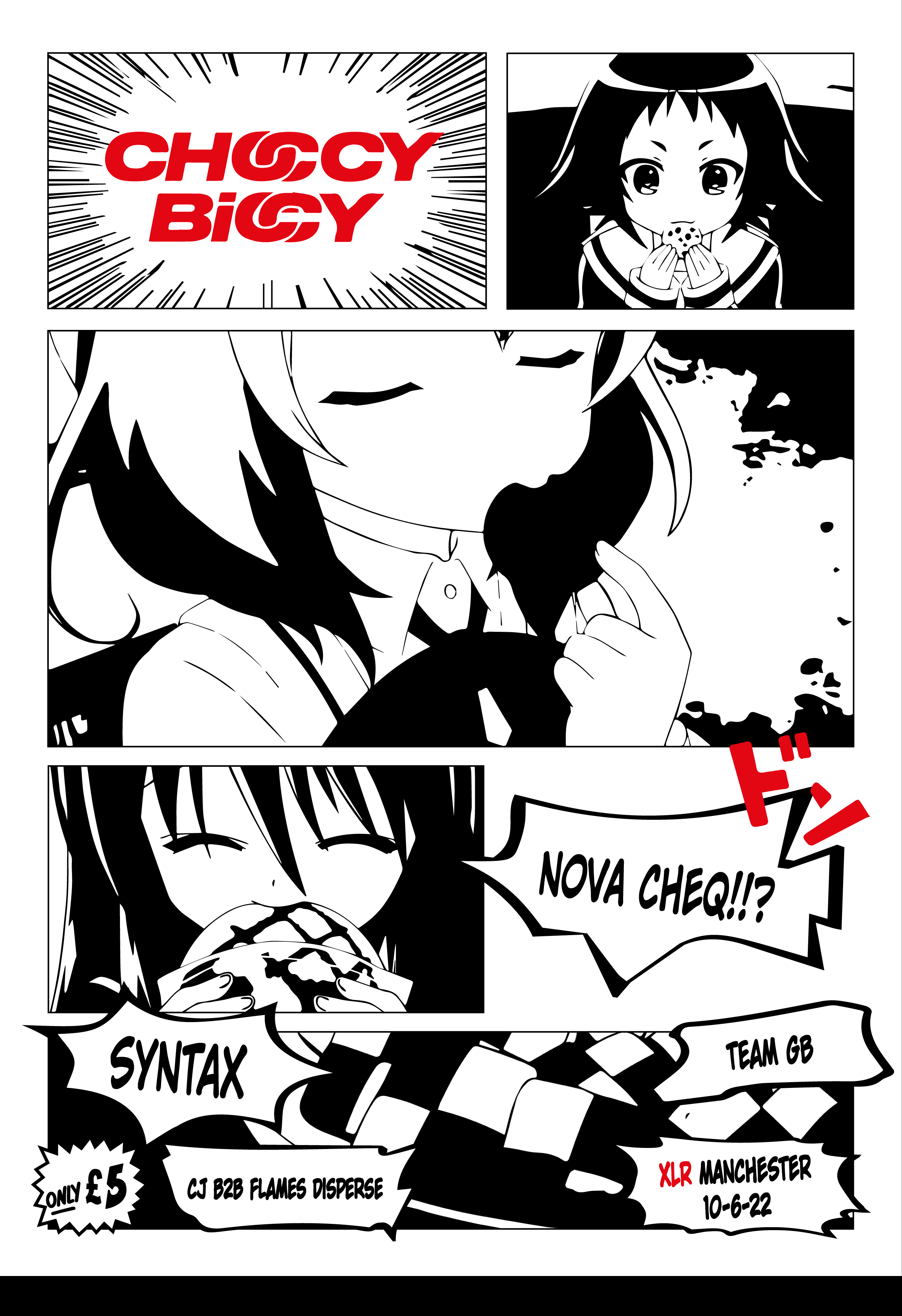 CHOCCY BICCY PRESENTS NOVA CHEQ bei XLR, Manchester
