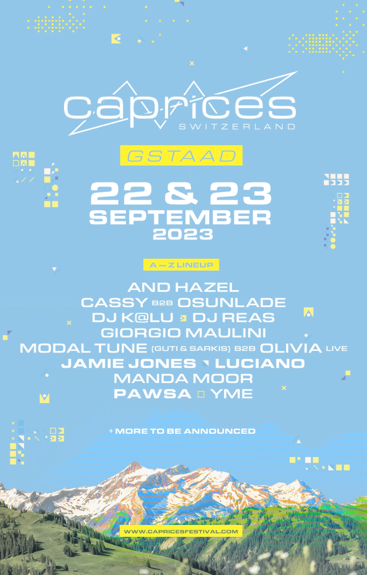 Caprices Festival - Gstaad 2023 em Eggli Bergrestaurant, Suiça