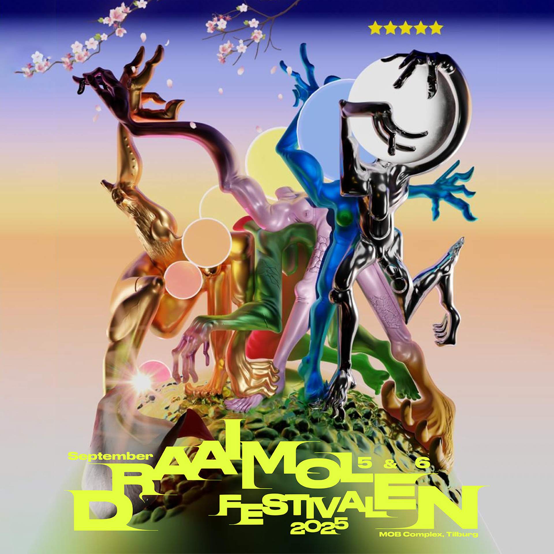 Draaimolen Festival 2025 at MOB Complex, Netherlands