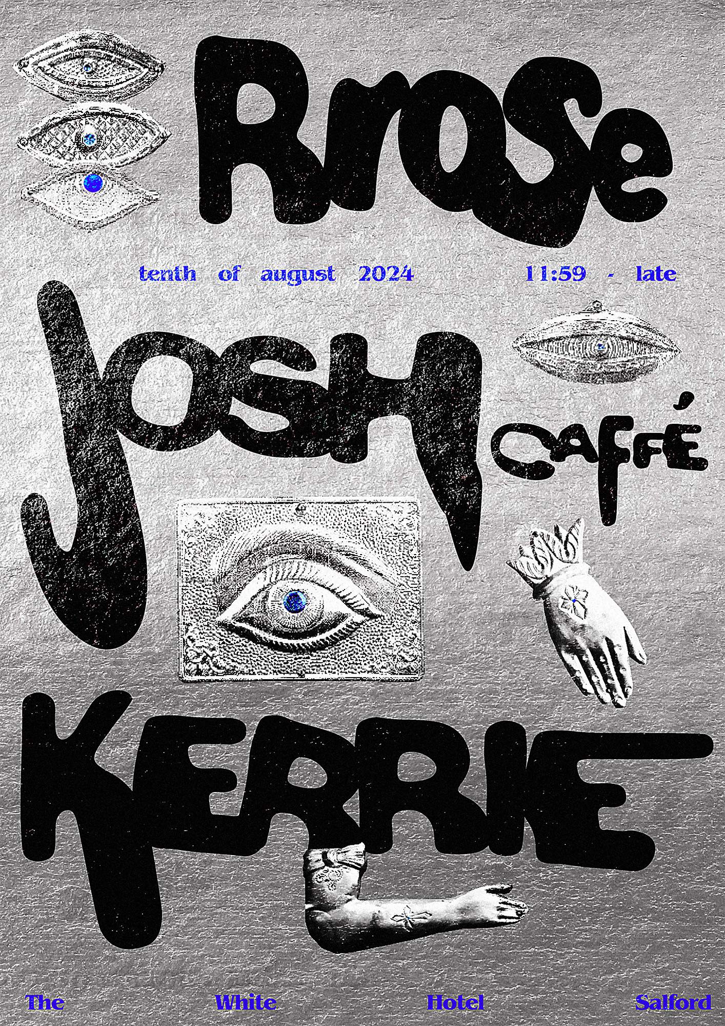 Rrose / Josh Caffé / Kerrie at The White Hotel, Manchester
