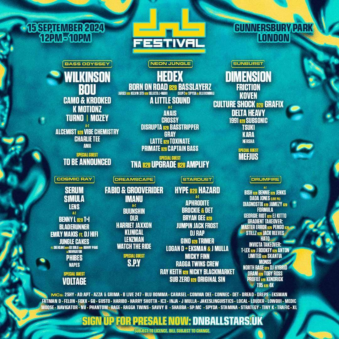 DnB Allstars Festival 2024 at Gunnersbury Park, London