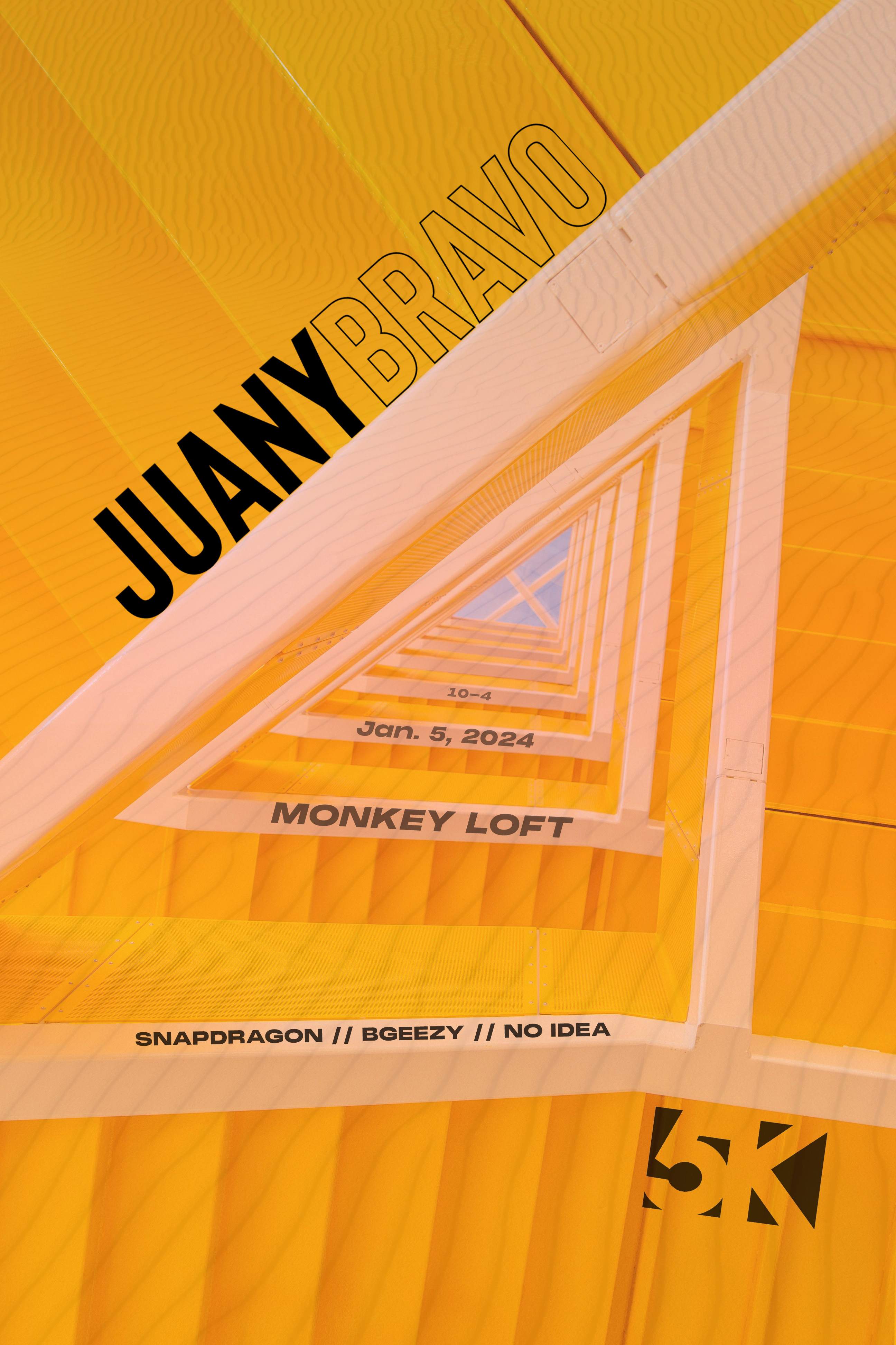 5K feat. Juany Bravo at The Monkey Loft, Seattle