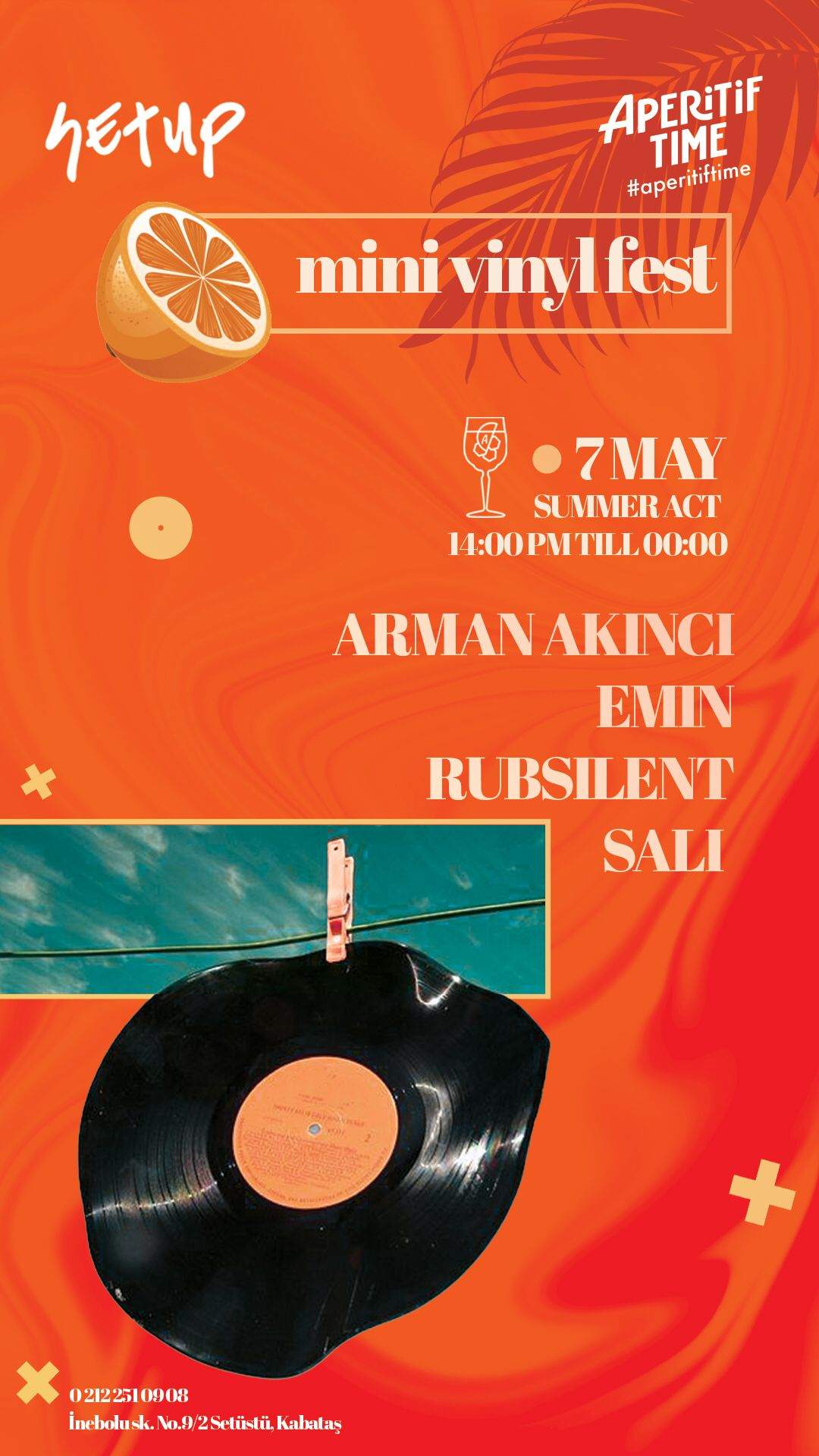 Mini Vinyl Fest at TBA - Setup Kabataş, Istanbul