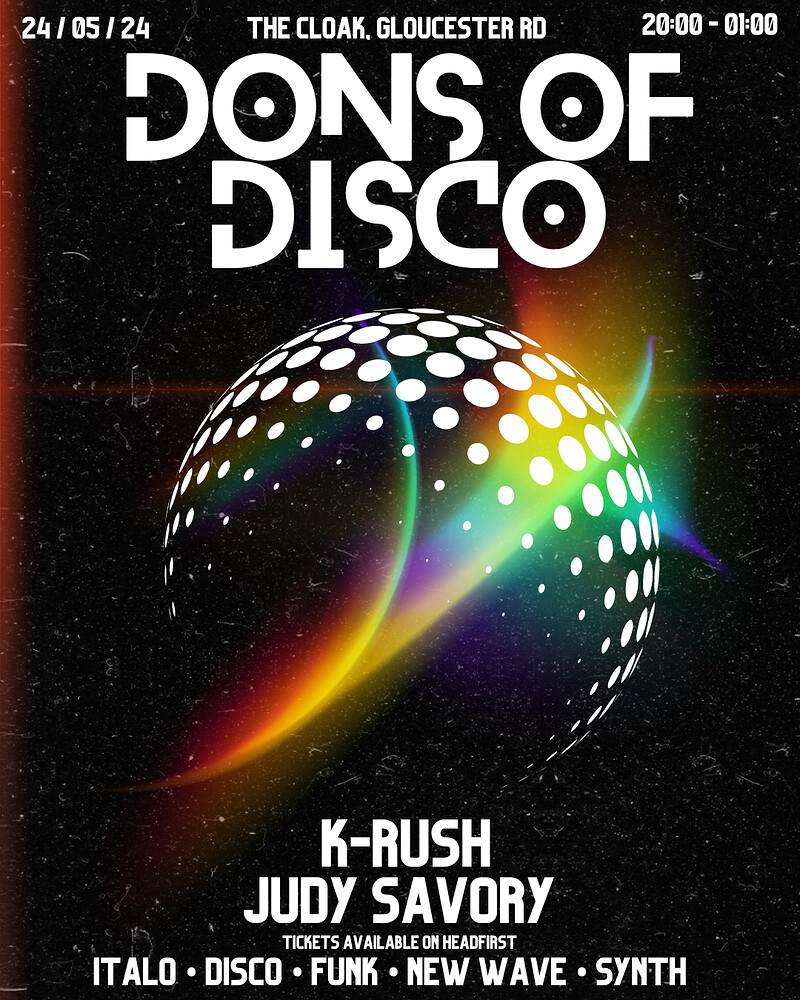 Dons Of Disco #4 en Cloak, Bristol