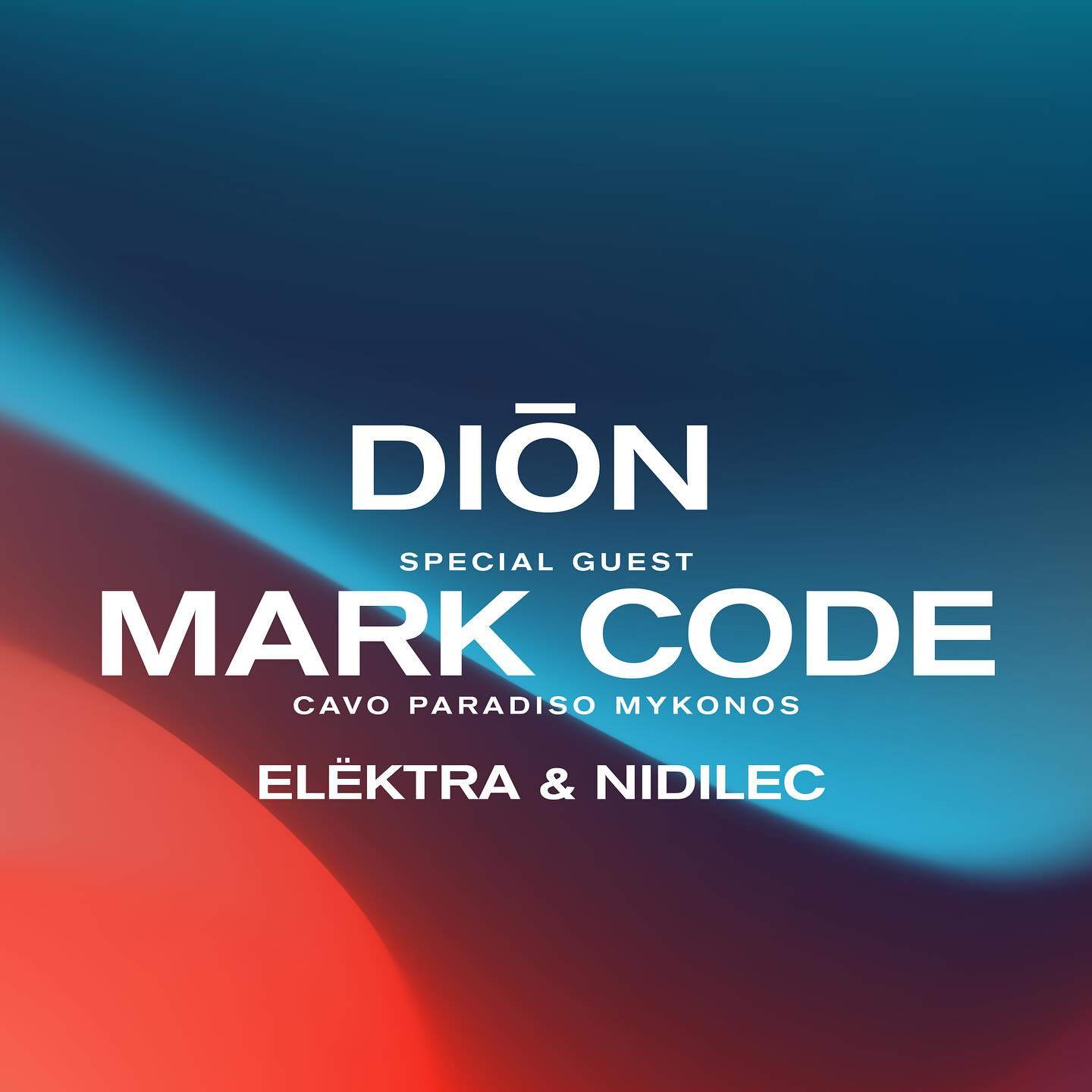Dion + Mark Code + Elektra + Nidilec at Zed Athens, Athens
