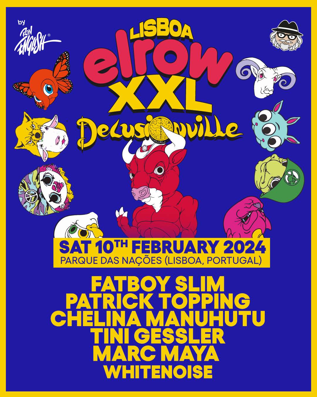 elrow XXL Delusionville Lisbon 2024 at FIL - Feira Internacional de ...