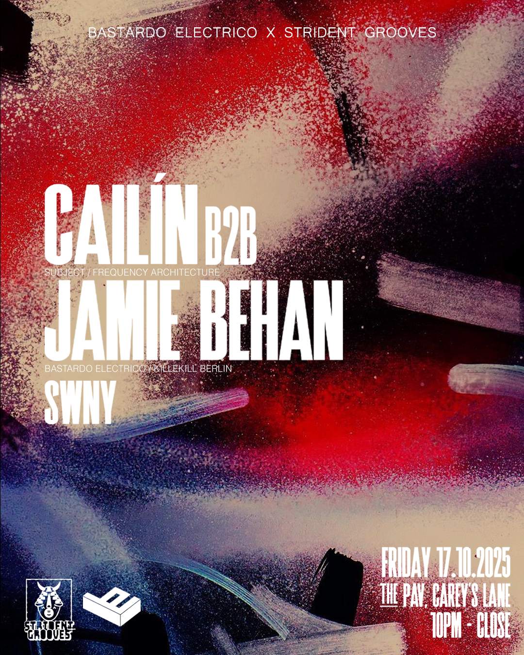 Bastardo Electrico X Strident Grooves: Cailín B2B Jamie Behan (3 Hour ...