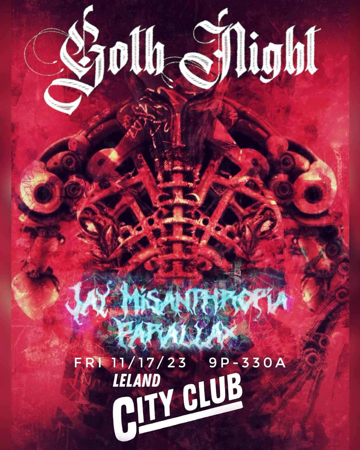 Goth Night at Leland City Club, Detroit