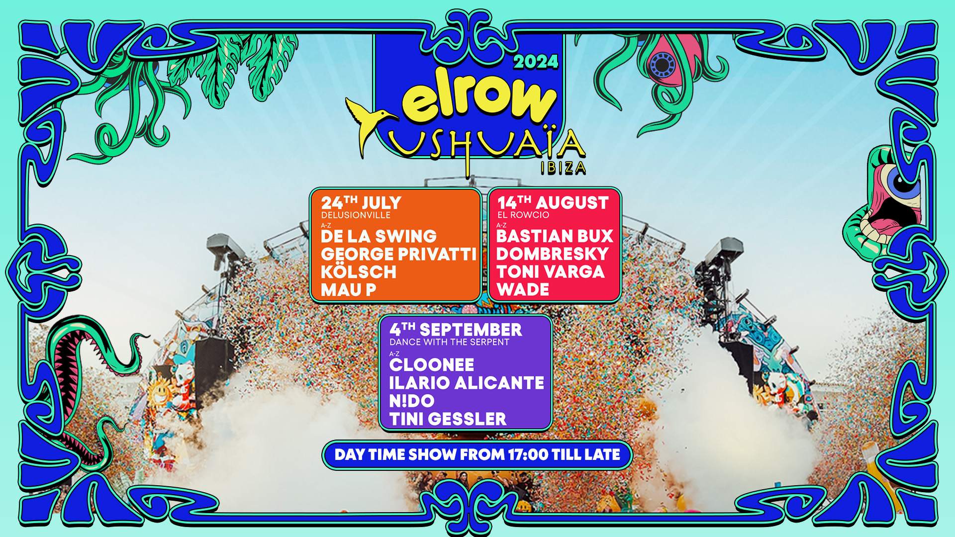 ELROW at Ushuaïa Ibiza, Ibiza