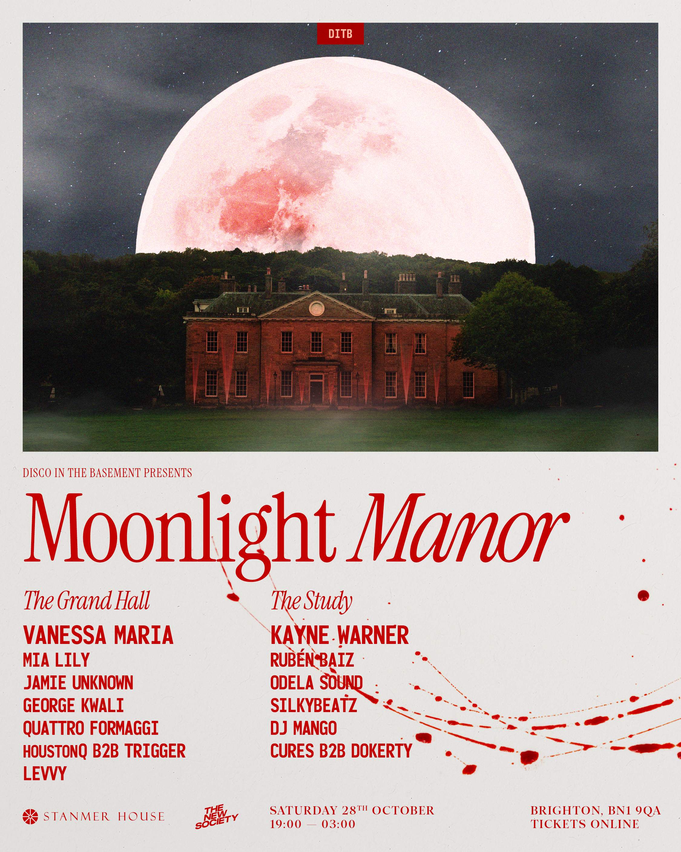 Moonlight Manor em Stanmer House, Brighton