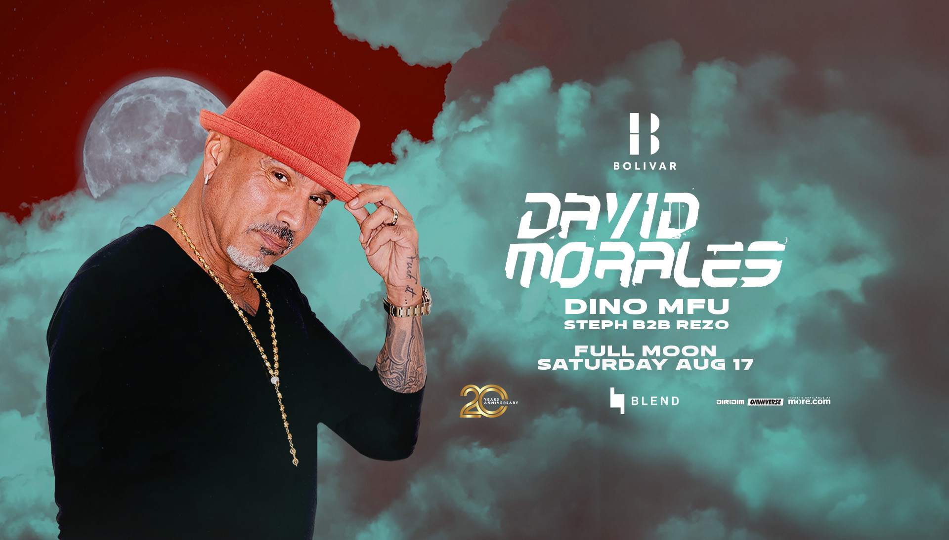 David Morales at Bolivar Beach Bar, Athens