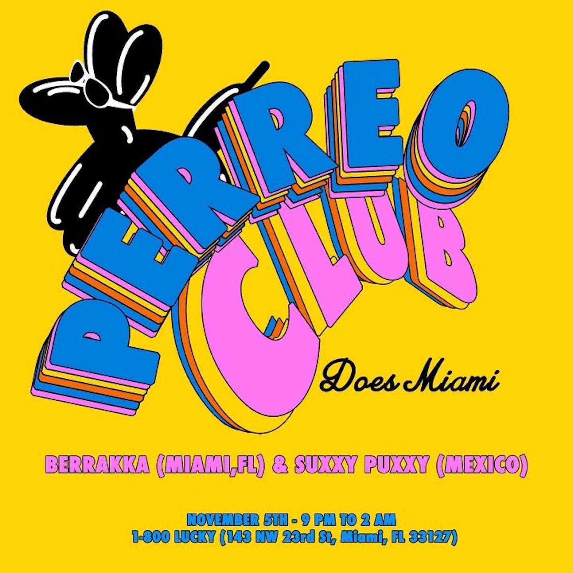 Perreo Club at 1-800-Lucky, Miami