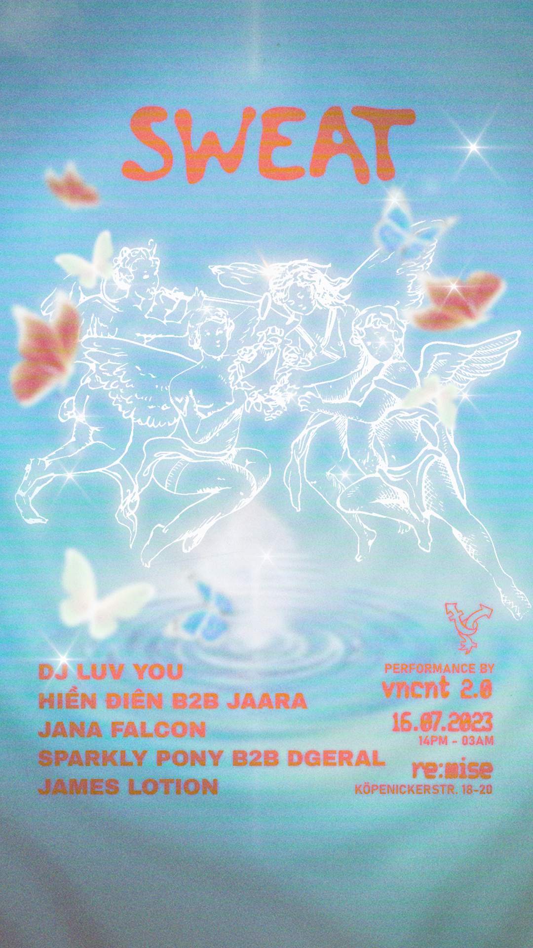 SWEAT - ANGELS at Re:mise, Berlin