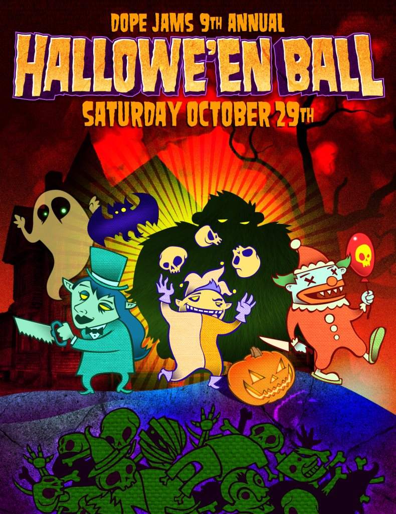 Dope Jams 9th Annual Hallowe'en Costume Ball a Preserved Instincts, New ...