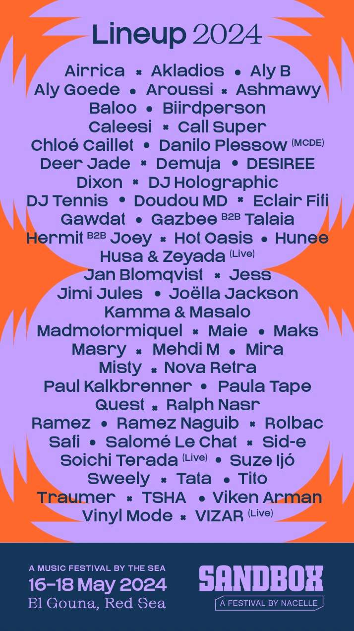 Sandbox Festival Egypt at El Gouna, Egypt