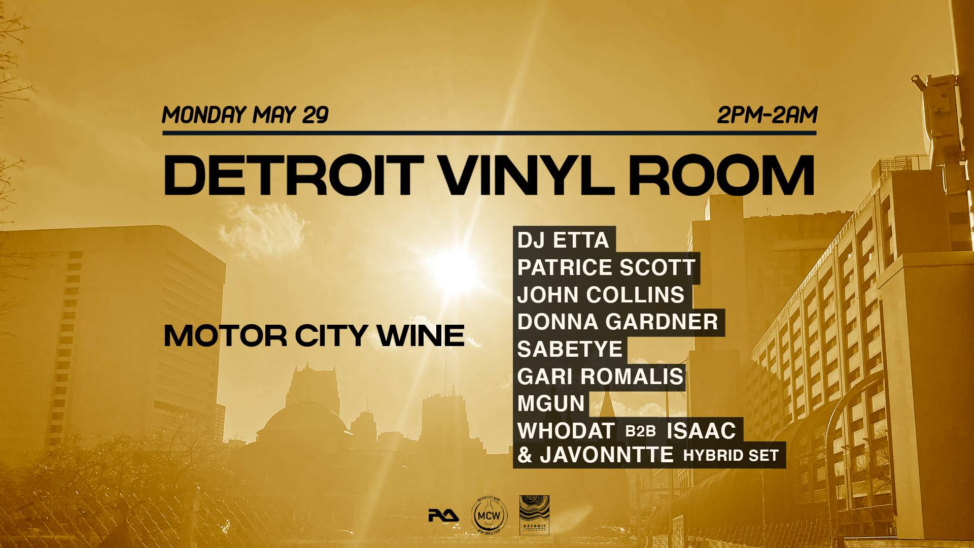 Detroit Vinyl Room presents at MotorCity Wine, Detroit