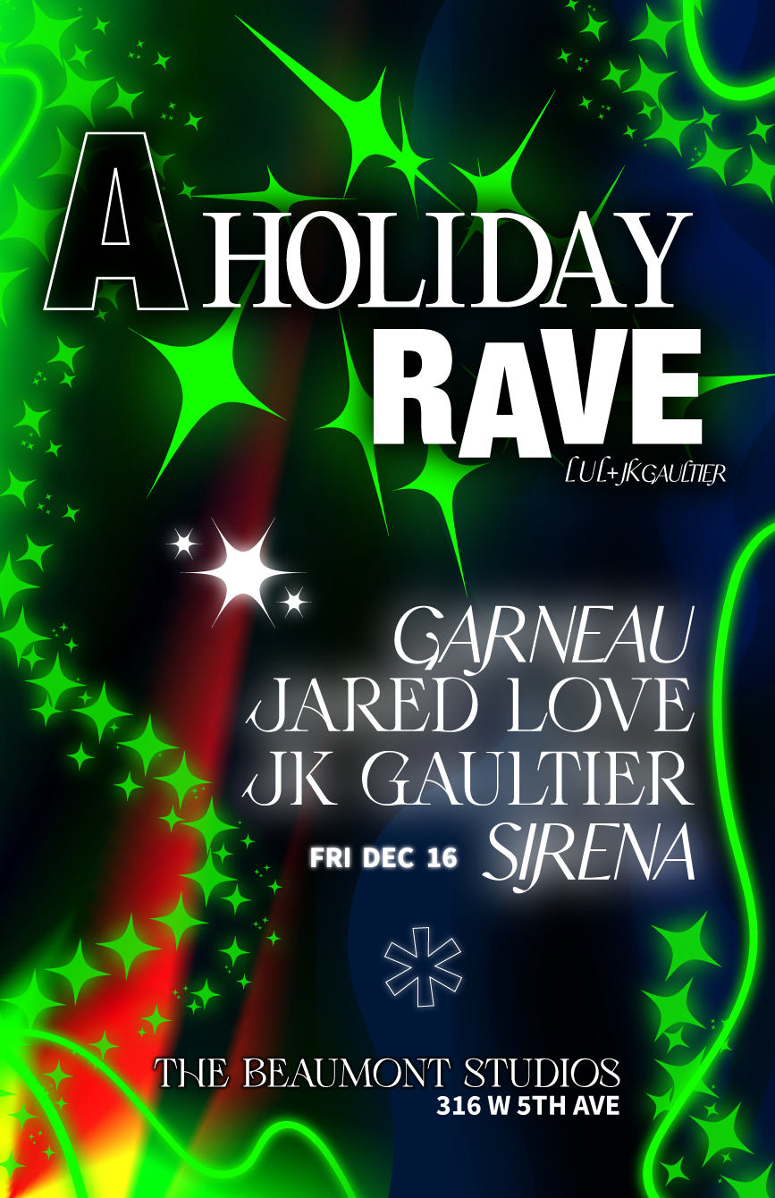 A Holiday Rave at The Beaumont Studios, Vancouver