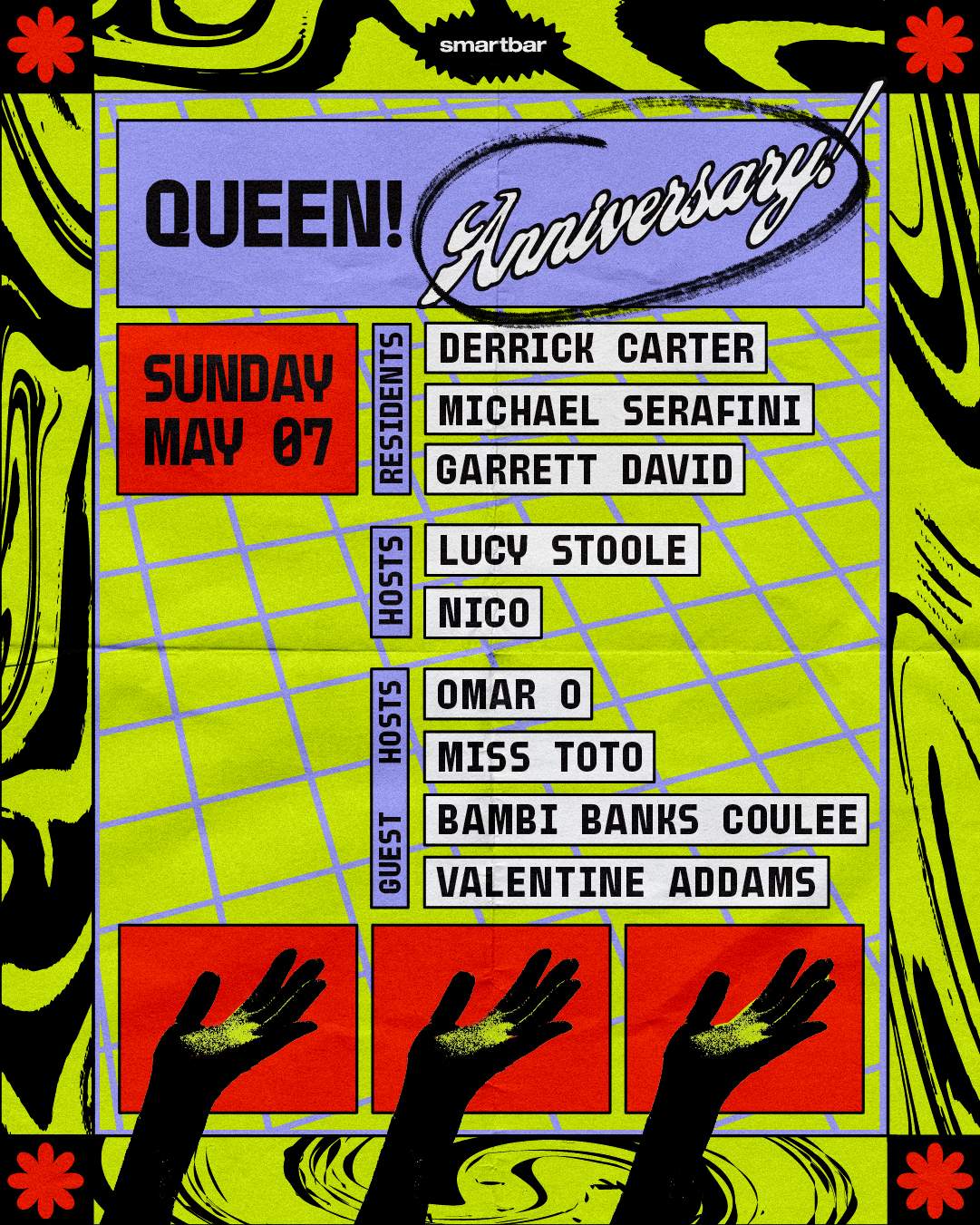 Queen! Anniversary feat. Derrick Carter - Michael Serafini - Garrett ...