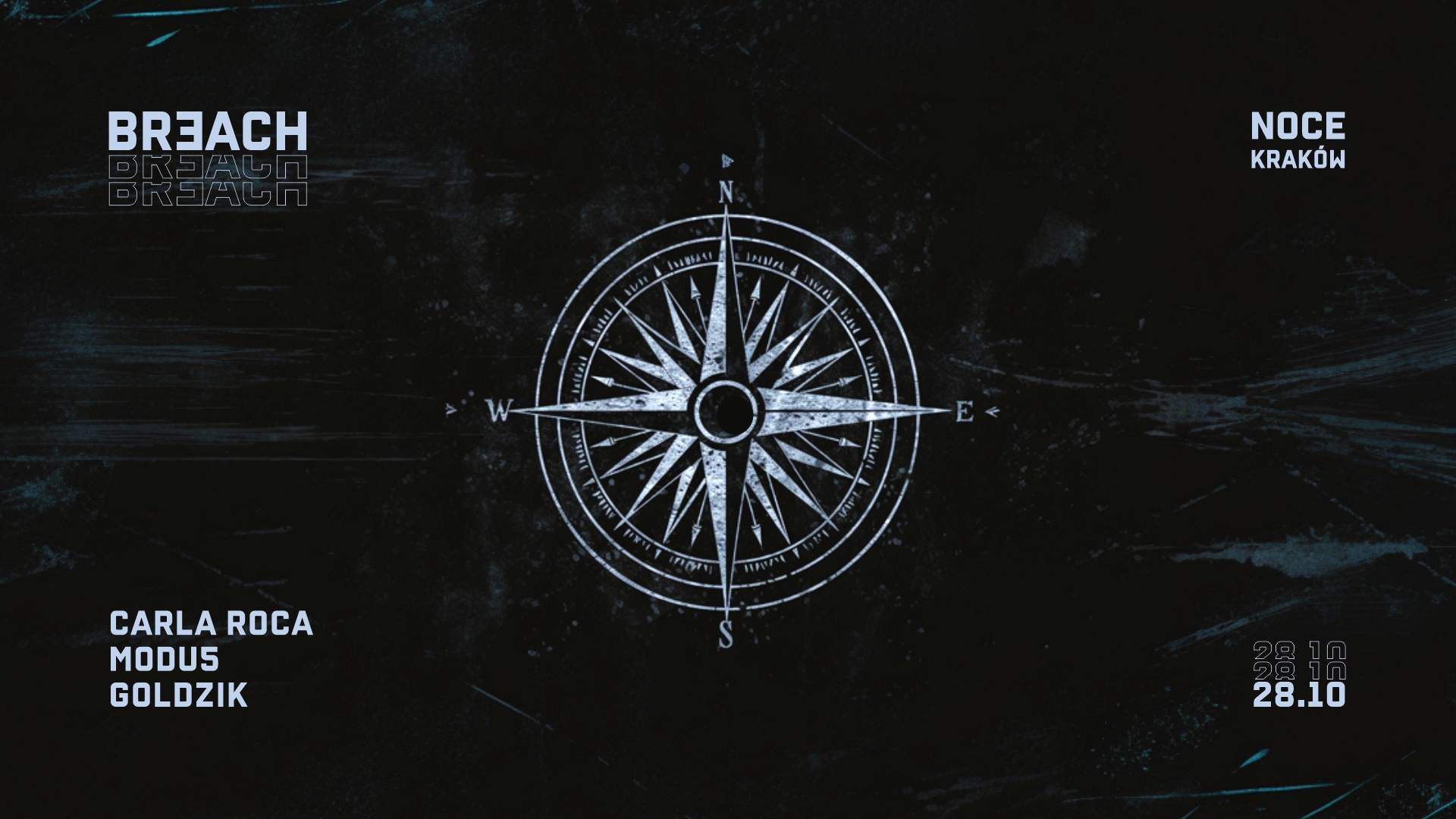 BREACH: Carla Roca - Goldzik - M0DU5 at TBA - Noce Krk, Krakow