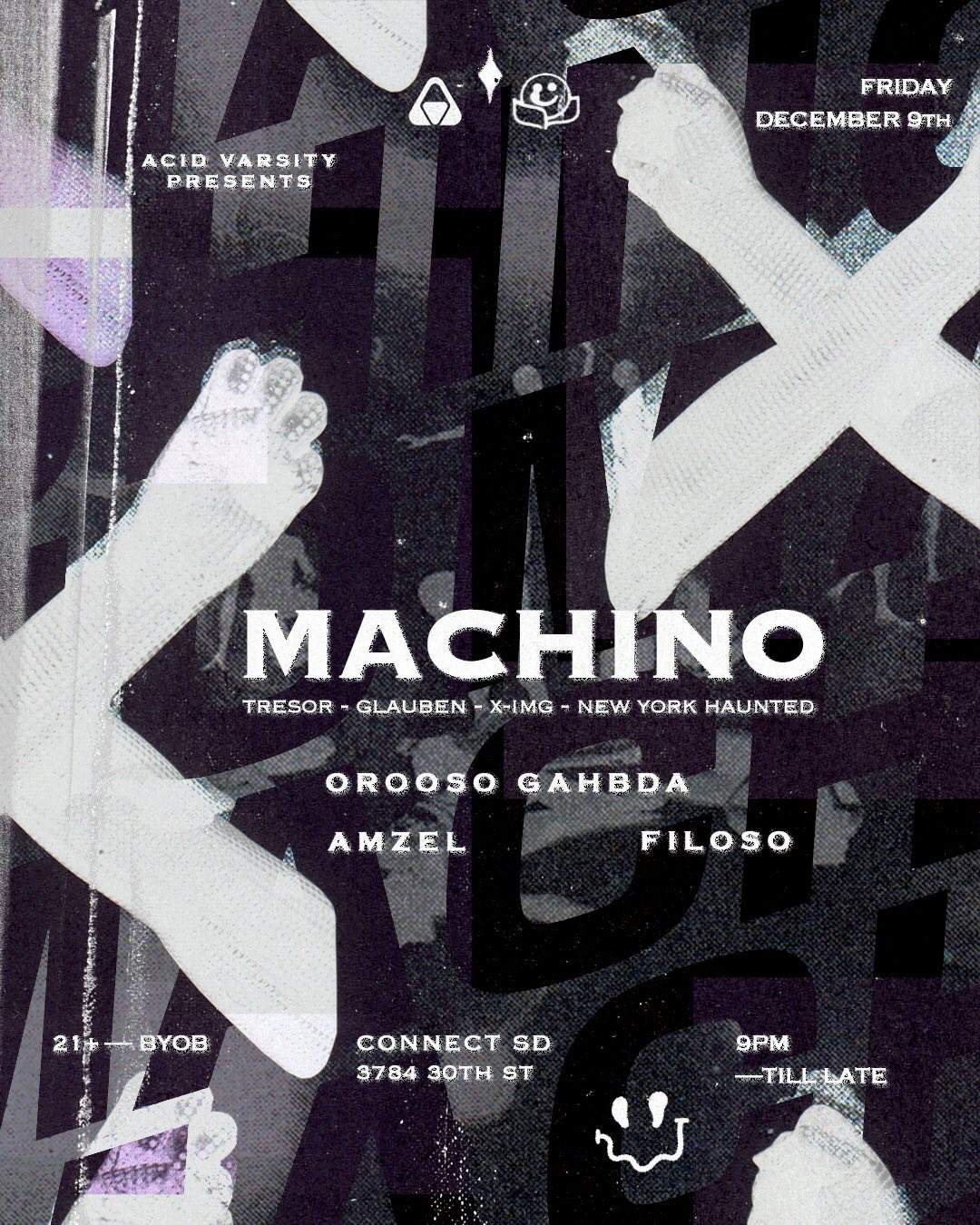 Acid Varsity presents Machino at Connect San Diego, San Diego