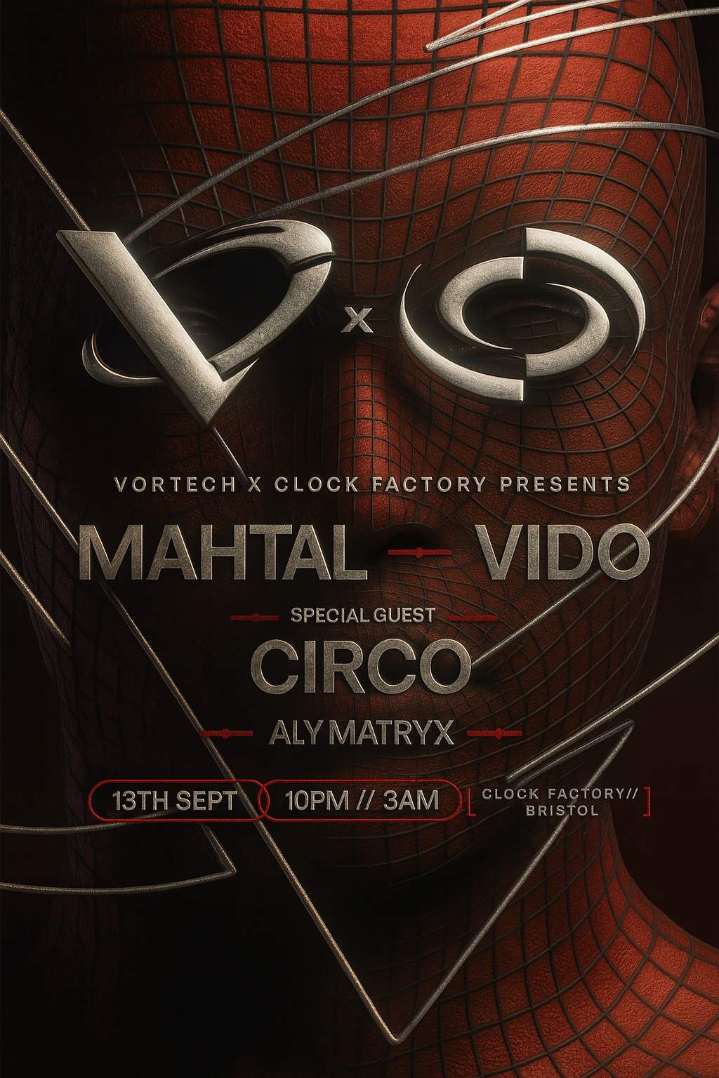 Vortech presents MAHTAL - VIDO - CIRCO - ALY MATRYX at The Clock ...