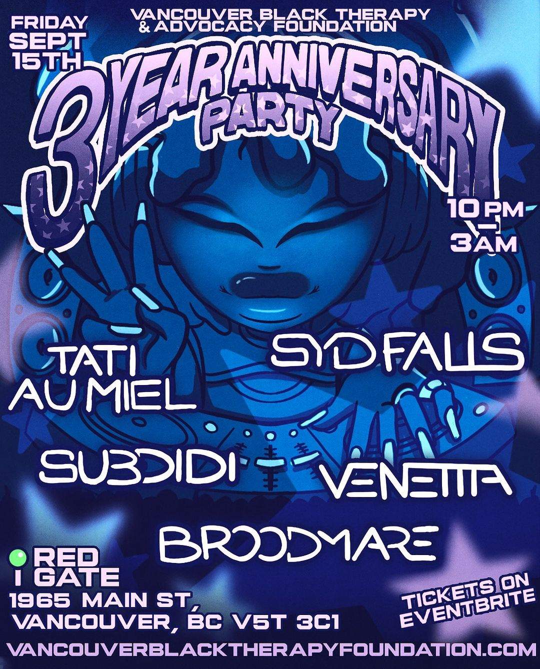 Vancouver Black Therapy & Advocacy Foundation 3 Year Anniversary bij ...