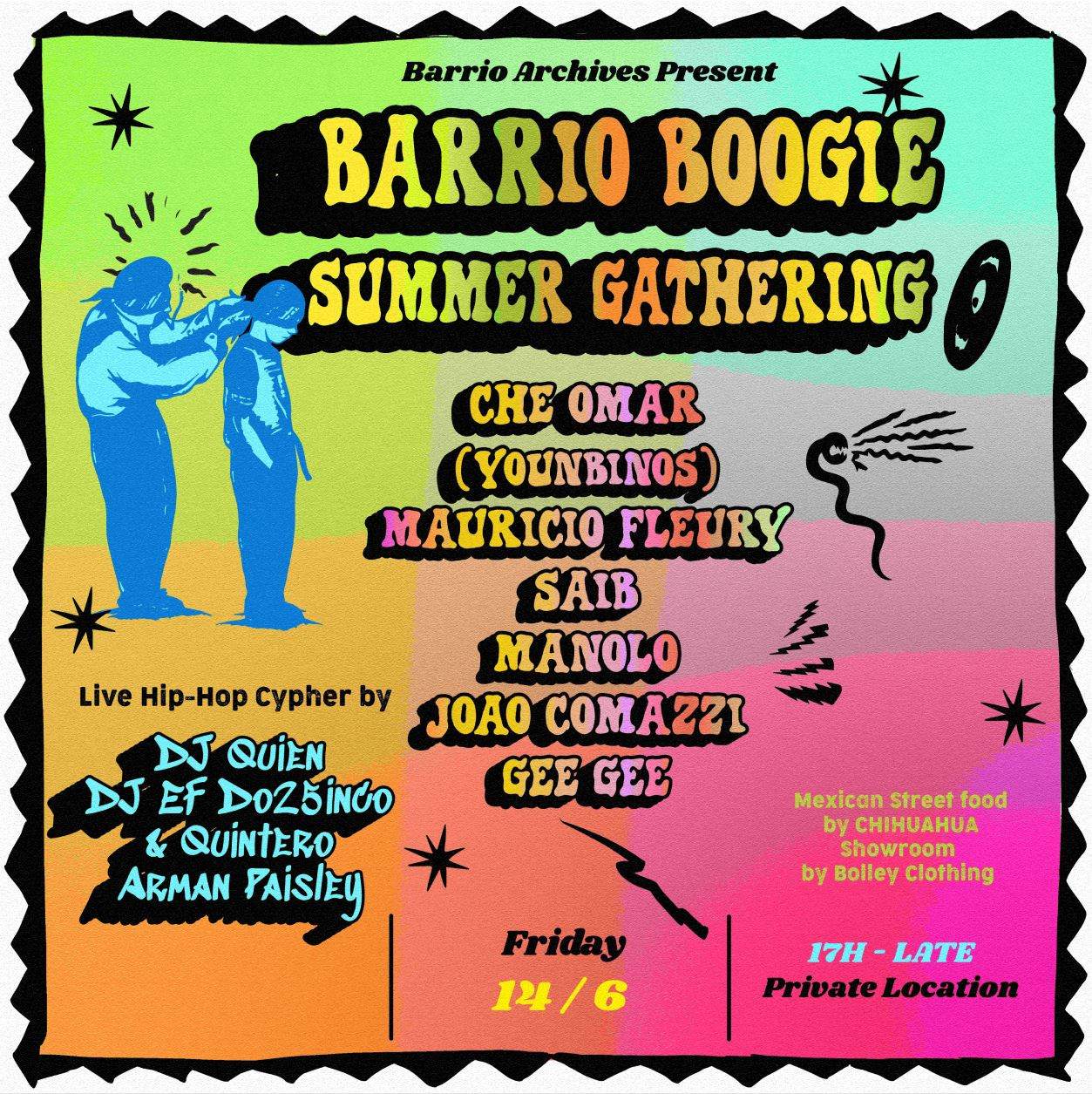 BARRIO BOOGIE / SUMMER GATHERING / BACKYARD BLOCK PARTY at TBA ...