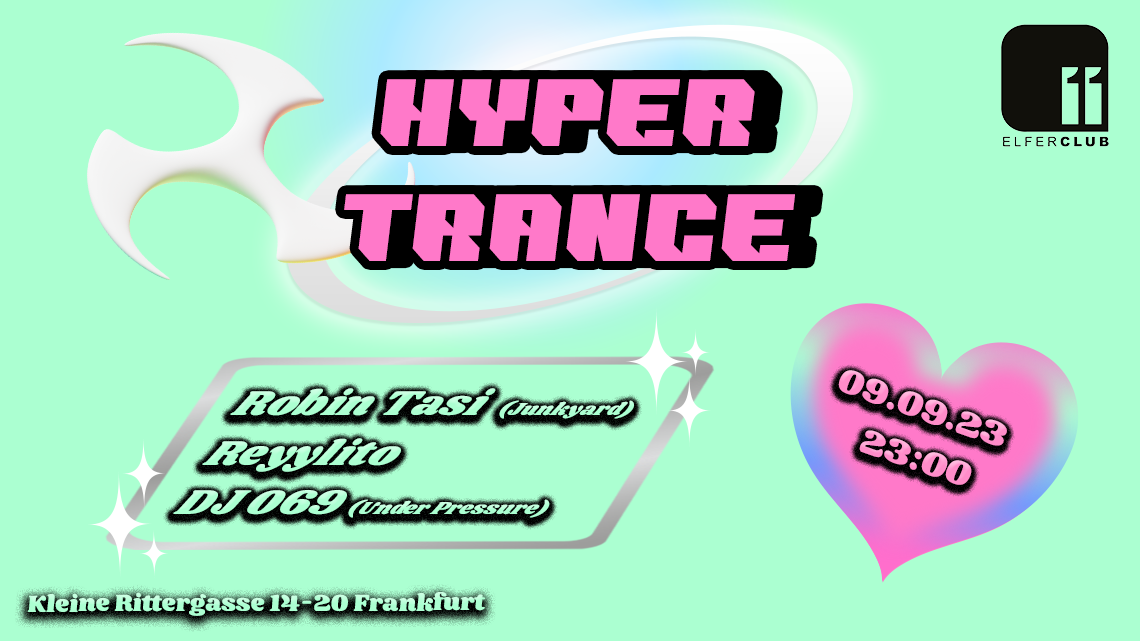 HYPERTRANCE at Elfer Club, Frankfurt