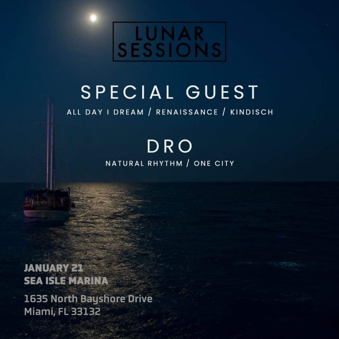 Lunar Sessions: New Moon Boat Party [All Day I Dream] at Sea Isle ...
