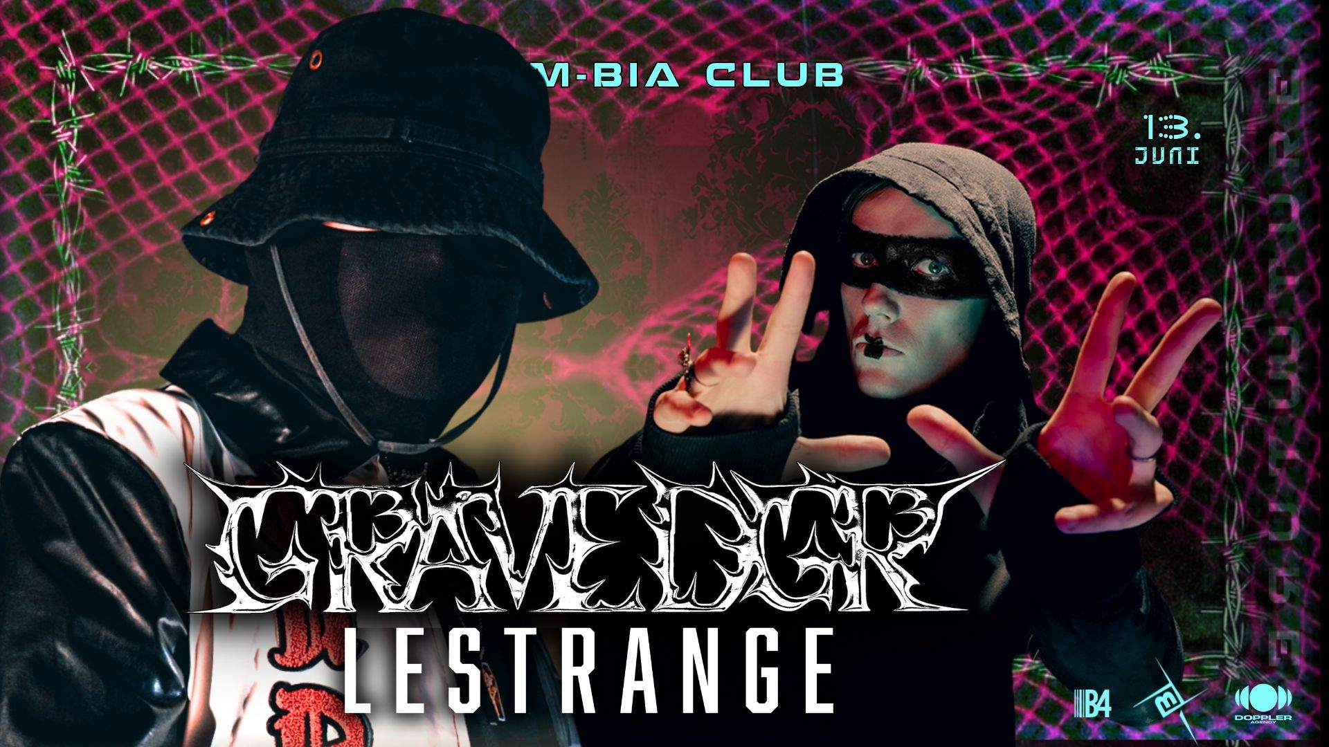 SHØCC pres. GRAVEDGR, LeStrange at M-BIA, Berlin