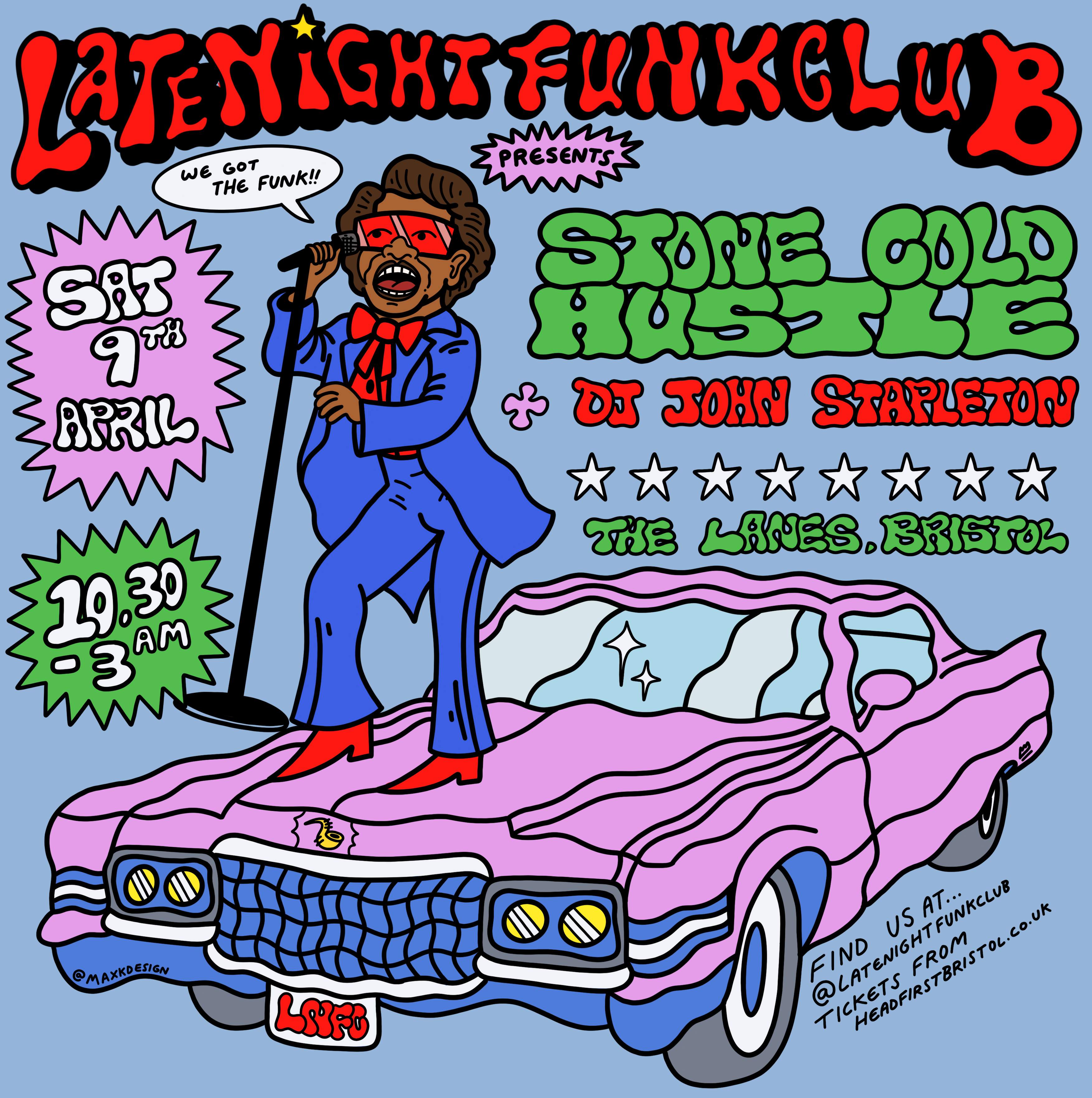 Late Night Funk Club: Heavyweight Funk Band + DJ at The Lanes, Bristol